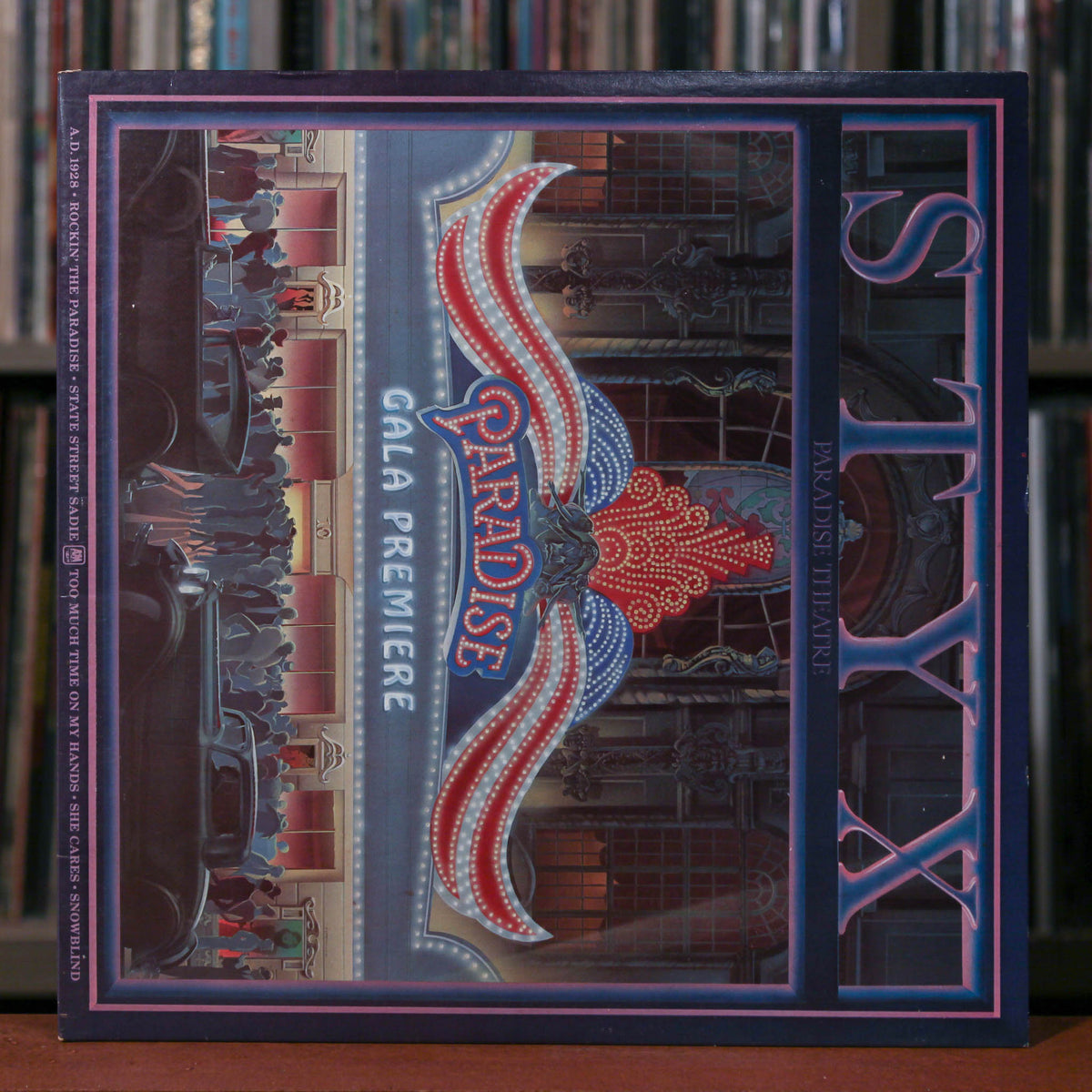 Styx - 2 Album Bundle - Pieces of Eight, Paradise Theater, VG+/VG+