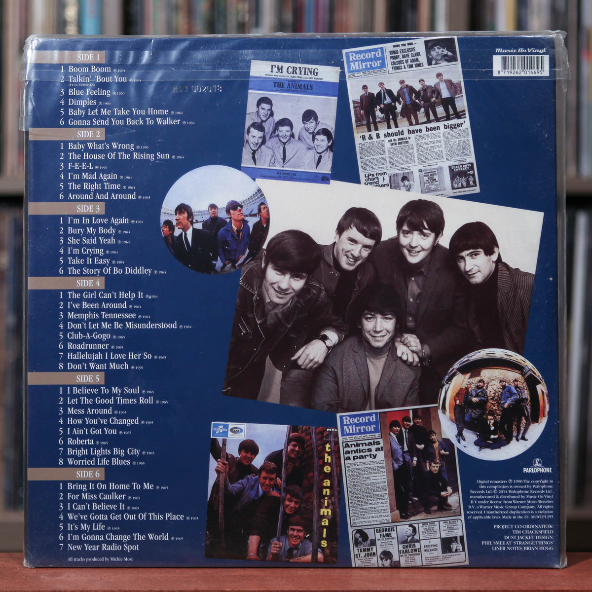 The Animals - The Complete Animals - Blue Vinyl - 3LP - EU Import - 20