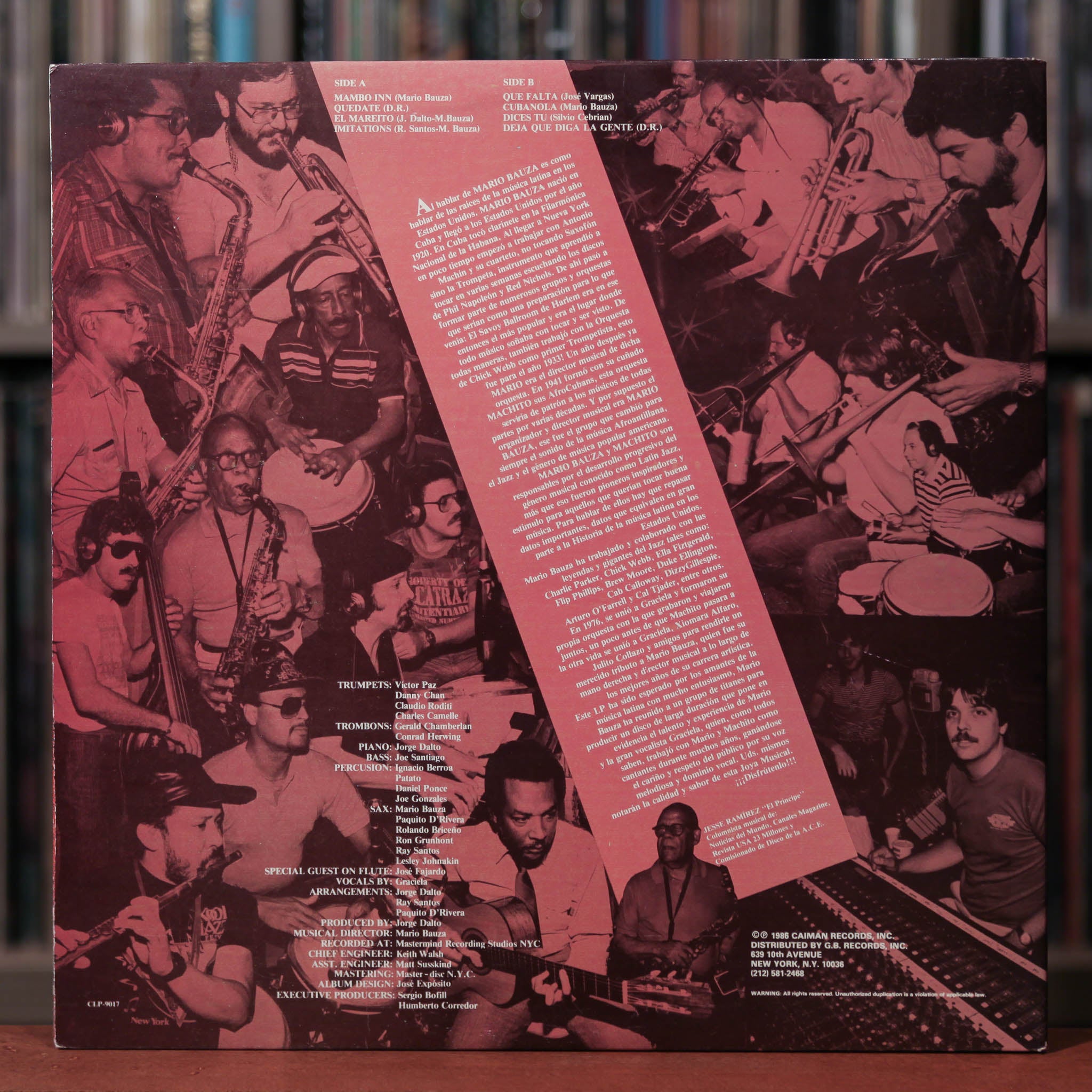 Graciela - Mario Bauza And Friends - Afro-Cuban Jazz - White Vinyl - 1