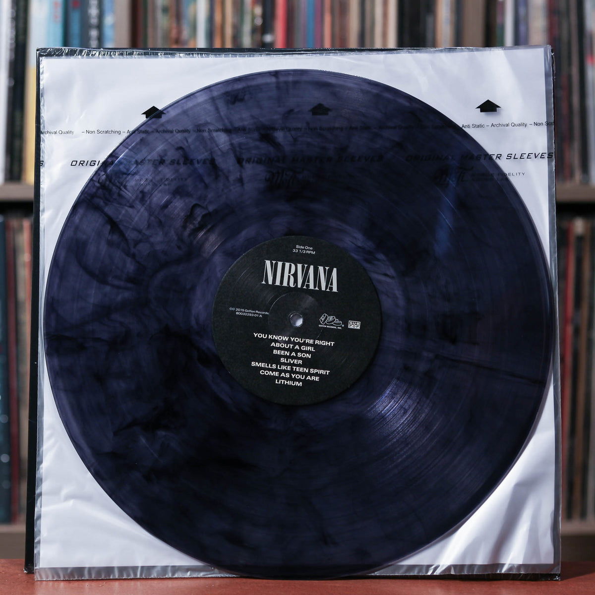 Nirvana - Nirvana - Smoke Vinyl - 2020 DGC, EX/VG+