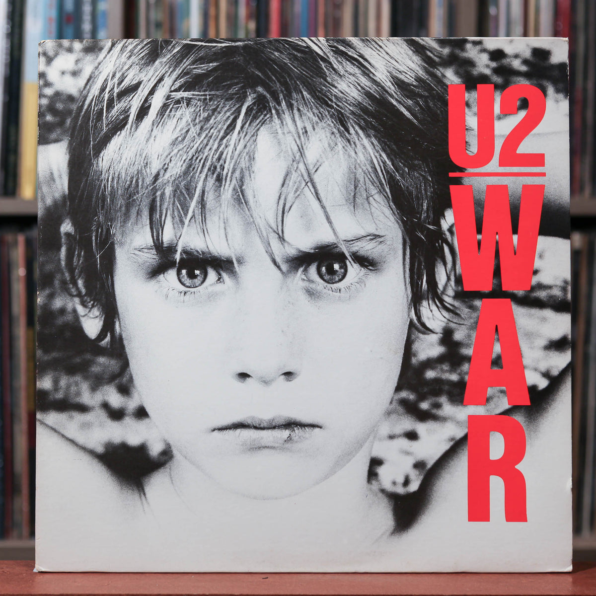 U2 - War - DARK PURPLE LABELS 1983 Island Records, VG+/VG