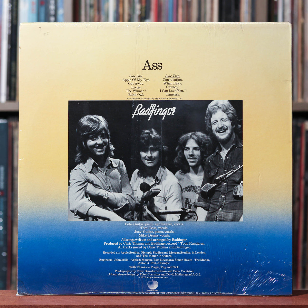 Badfinger - Ass - 1973 Apple Records SEALED