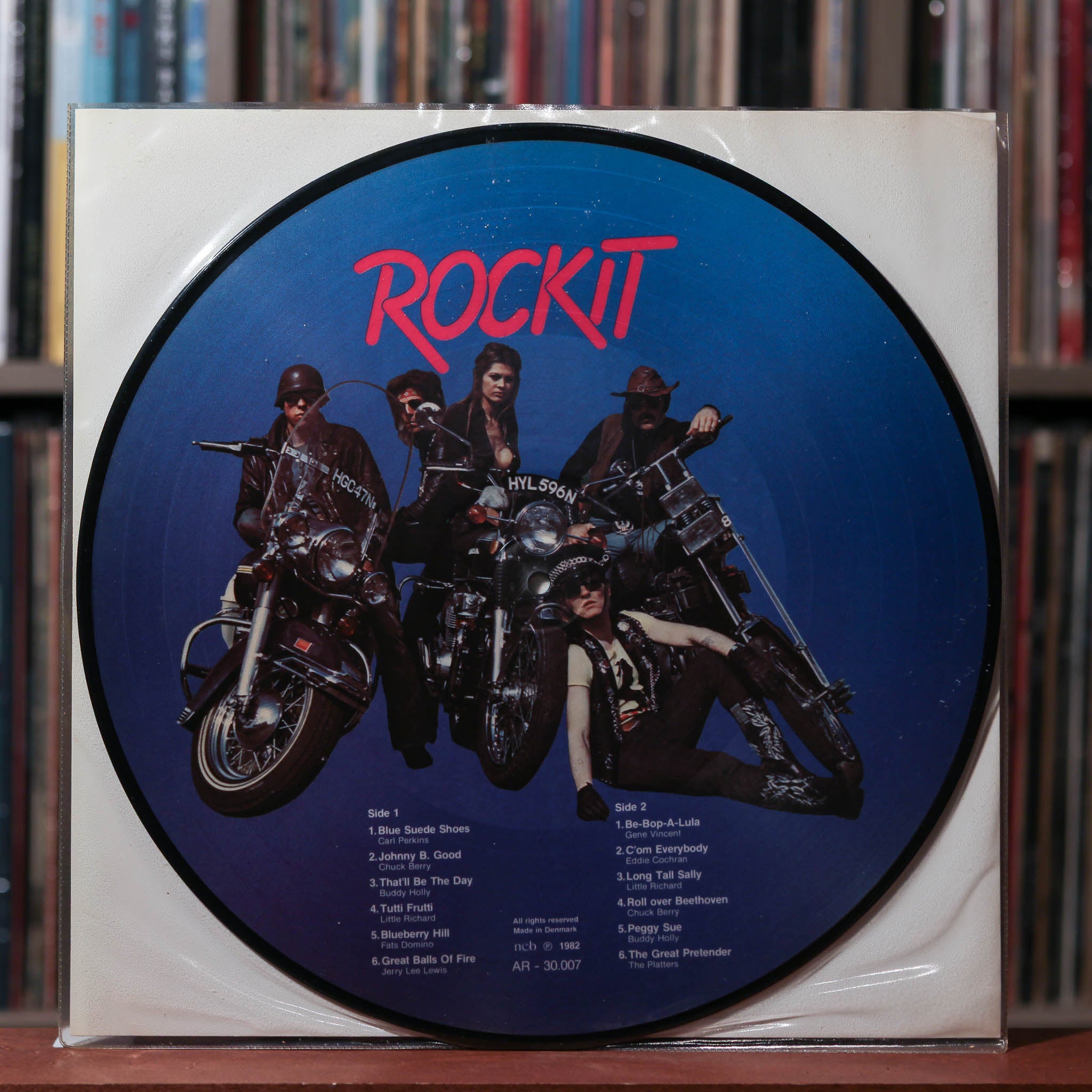 Various - Rockit - DENMARK PICTURE DISC COMPILATION 1982 All Round Tra