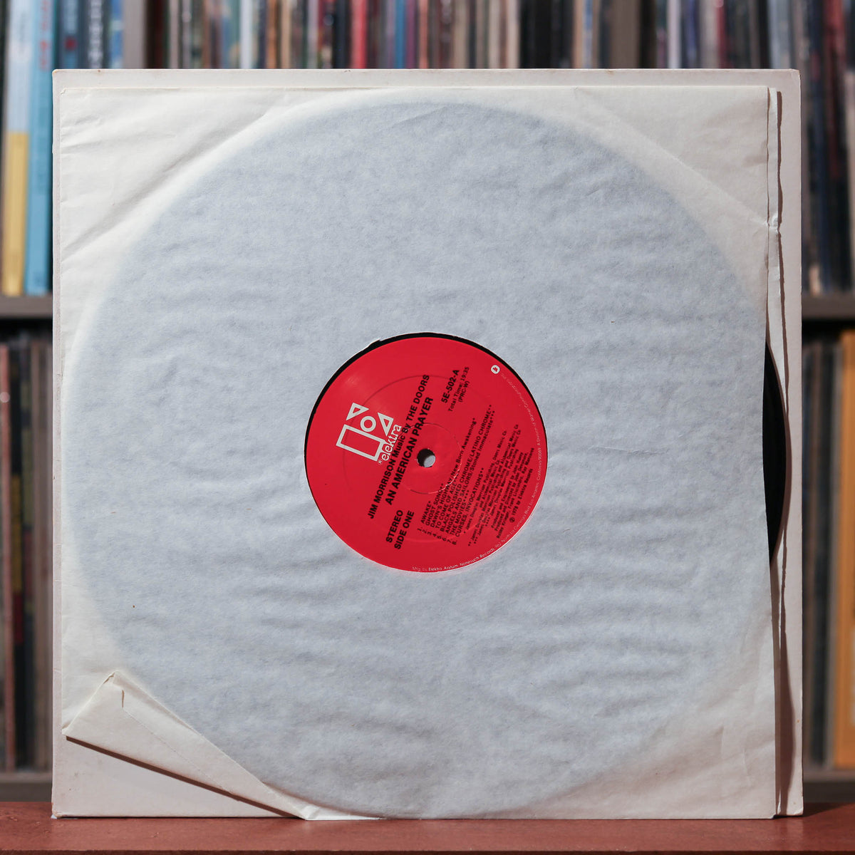 Jim Morrison - An American Prayer - 1978 Elektra, VG+/VG+