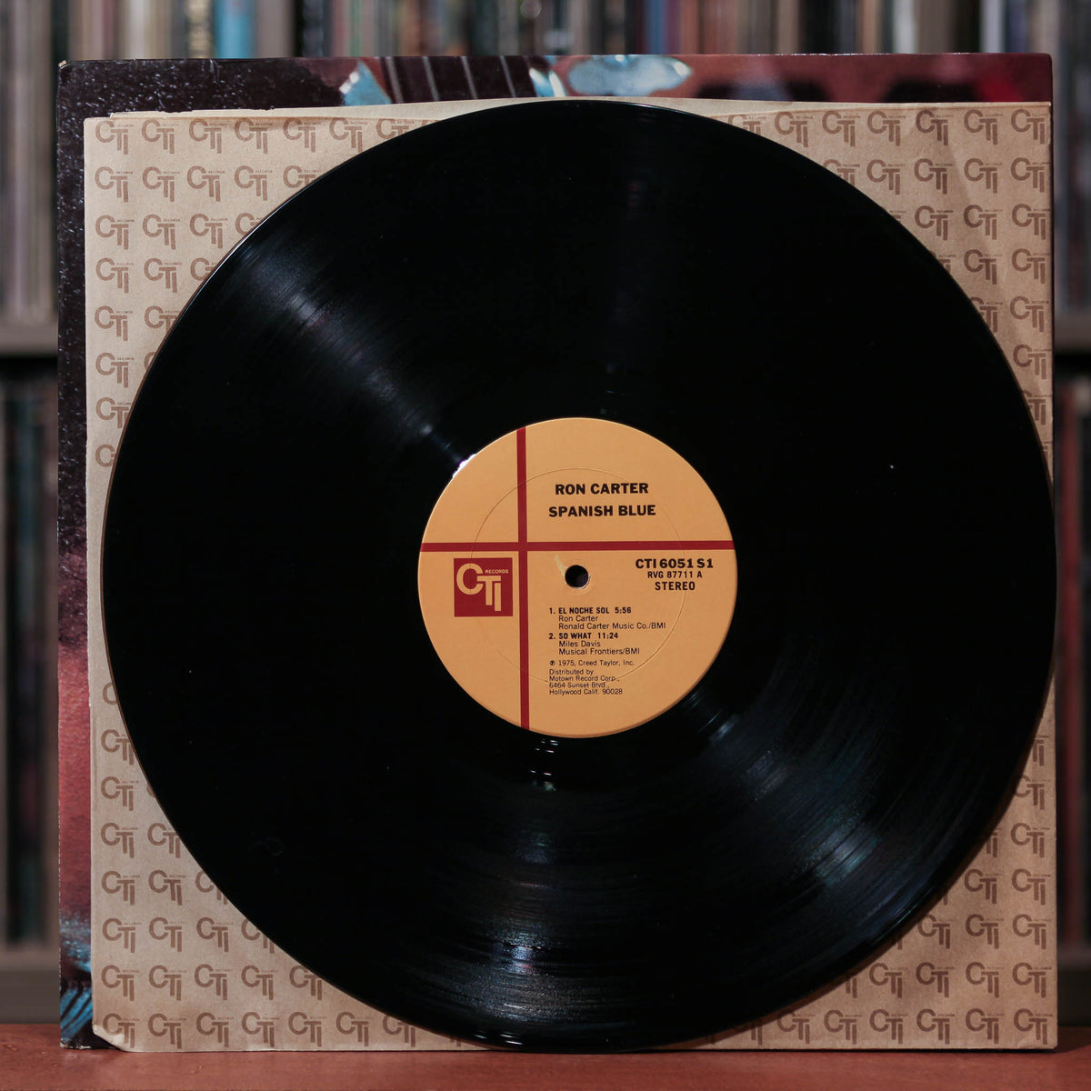 Ron Carter - Spanish Blue - 1975 CTI, EX/EX