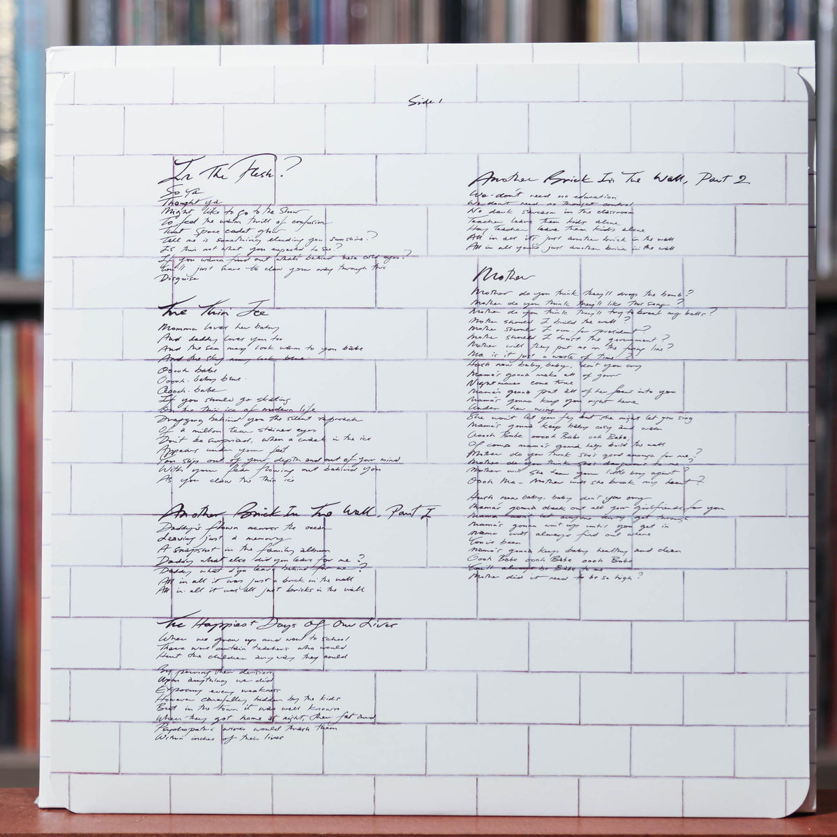 Pink Floyd - The Wall - 2LP - 2016 Pink Floyd Records, VG+/EX