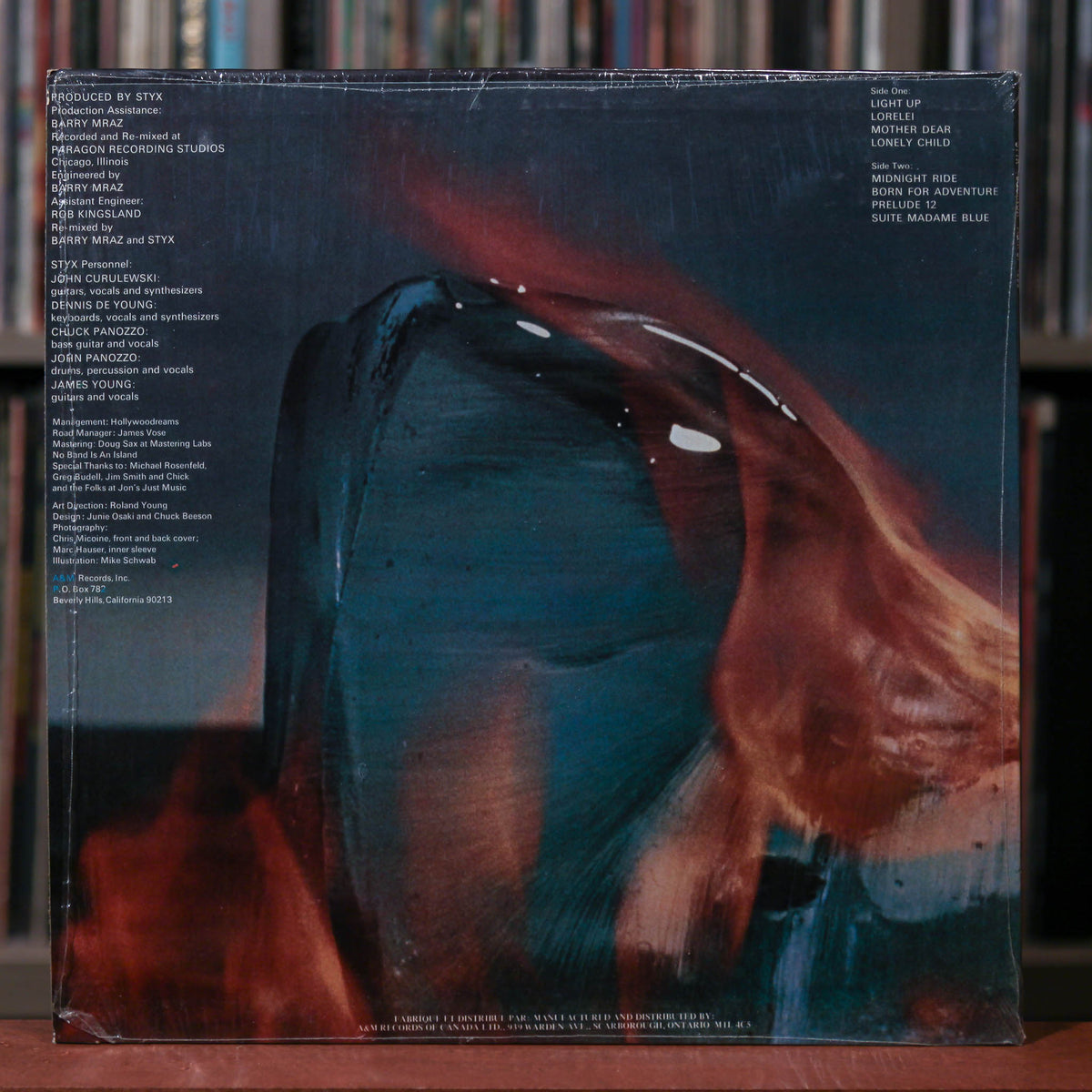 Styx - Equinox - 1978 A&M Canada, EX/EX