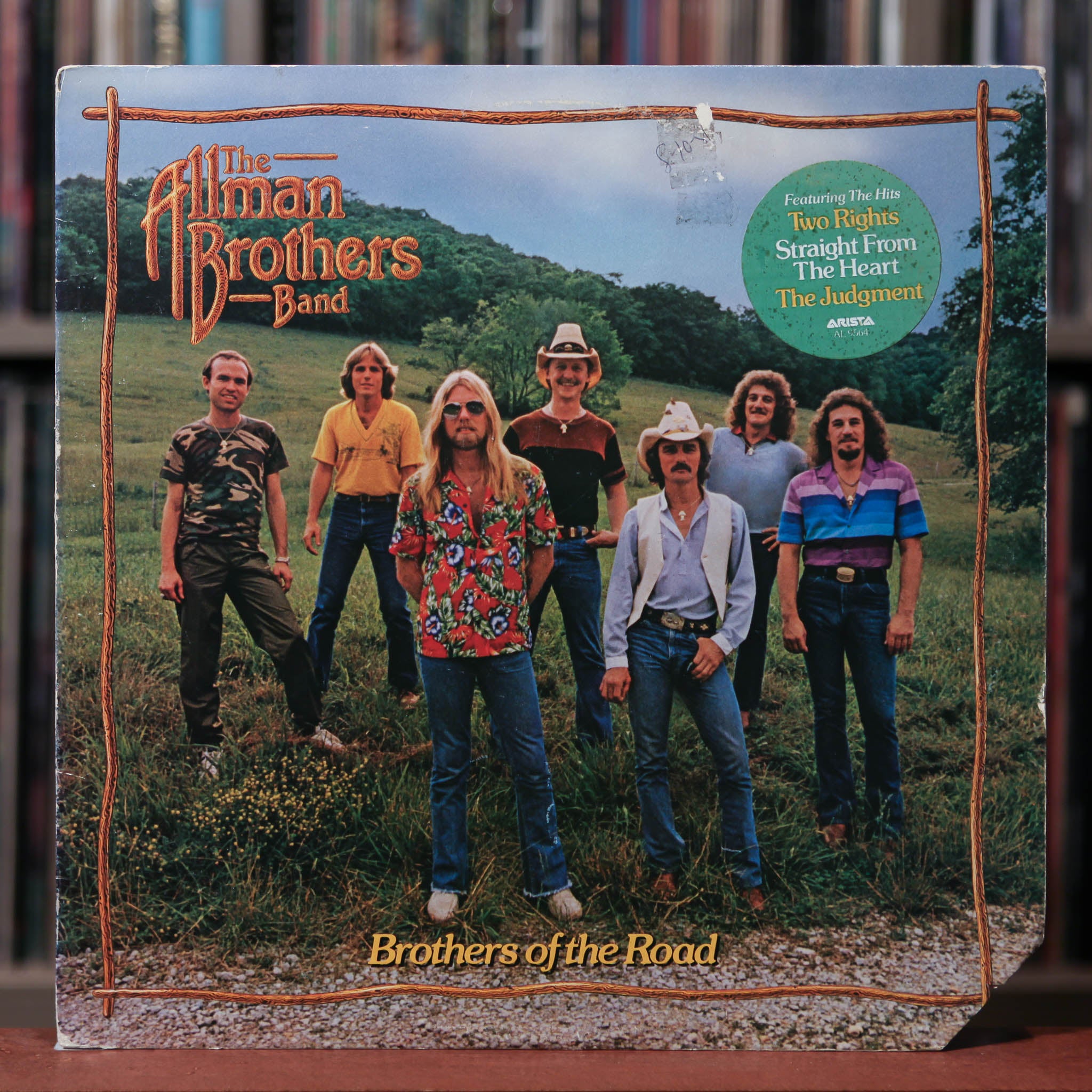 Allman Brothers - Brothers From the Road - Gold Foil PROMO - 1981 Aris