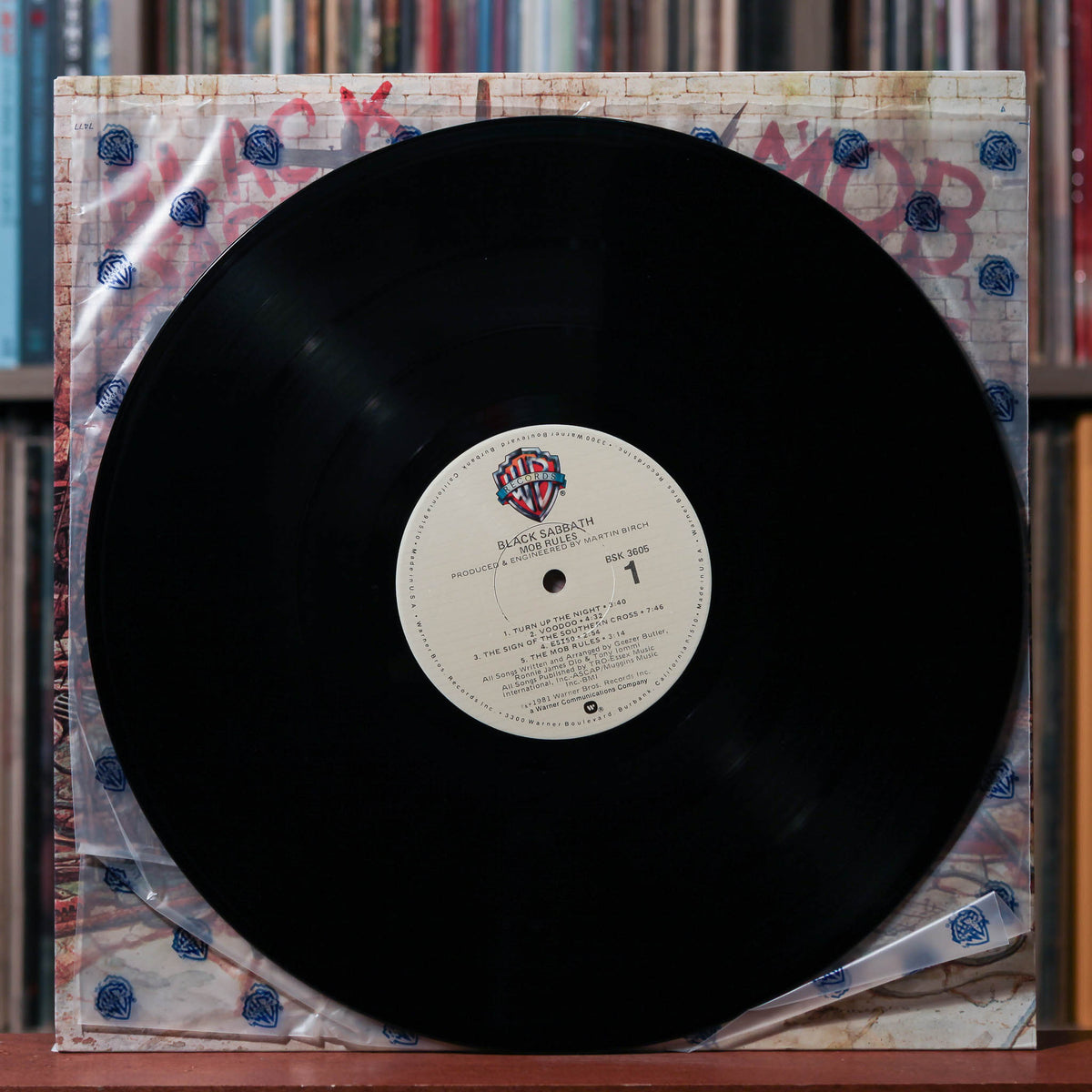 Black Sabbath - Mob Rules - 1981 Warner Bros. Records, VG+/NM