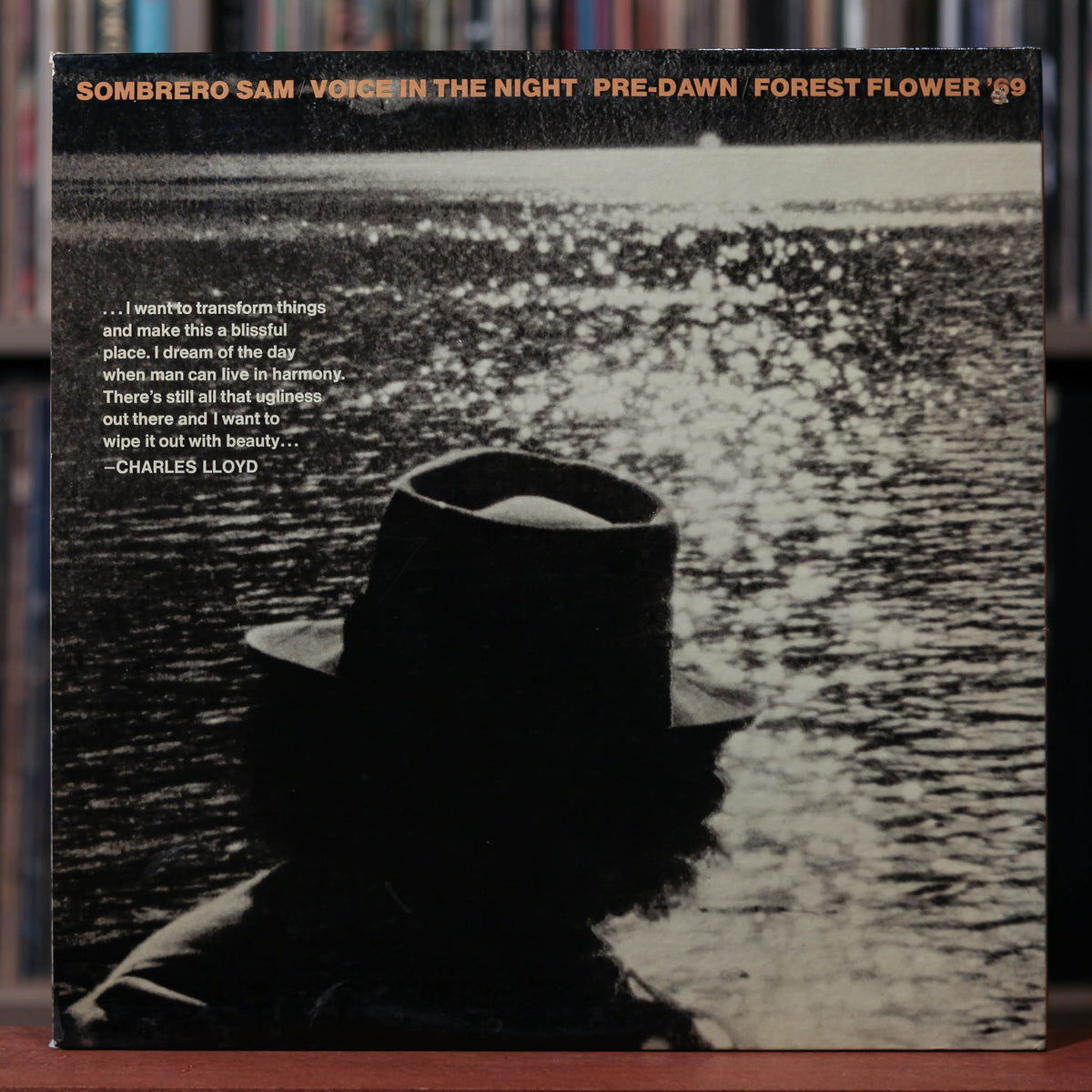 Charles LLoyd - Soundtrack - 1969 Atlantic, VG+/VG+