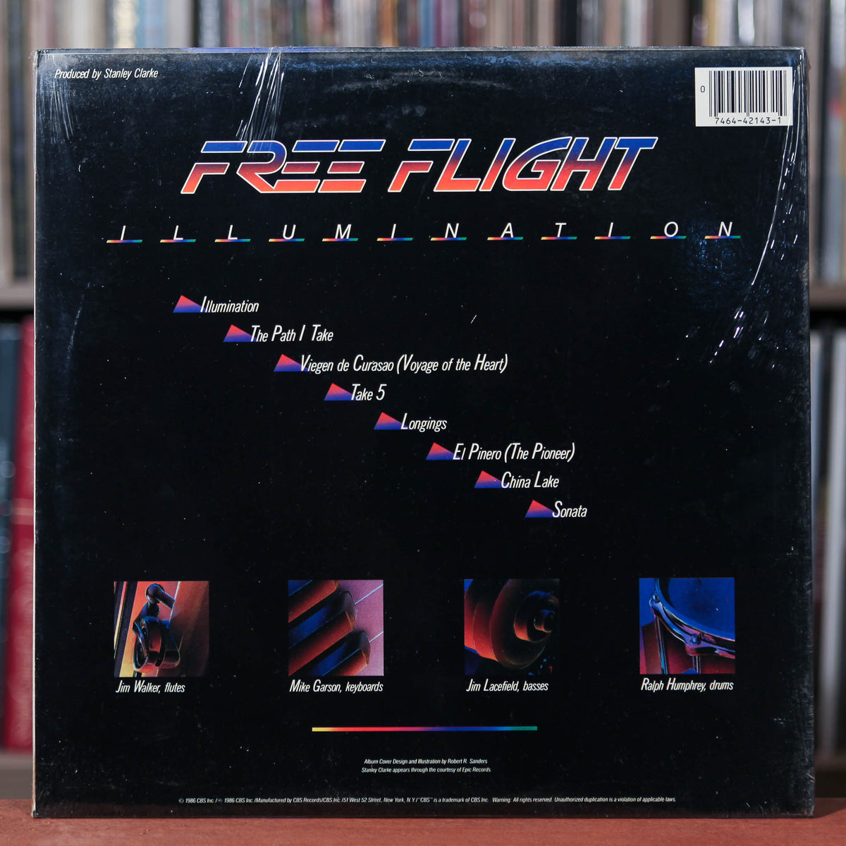 Free Flight - Illumination - 1986 CBS, SEALED