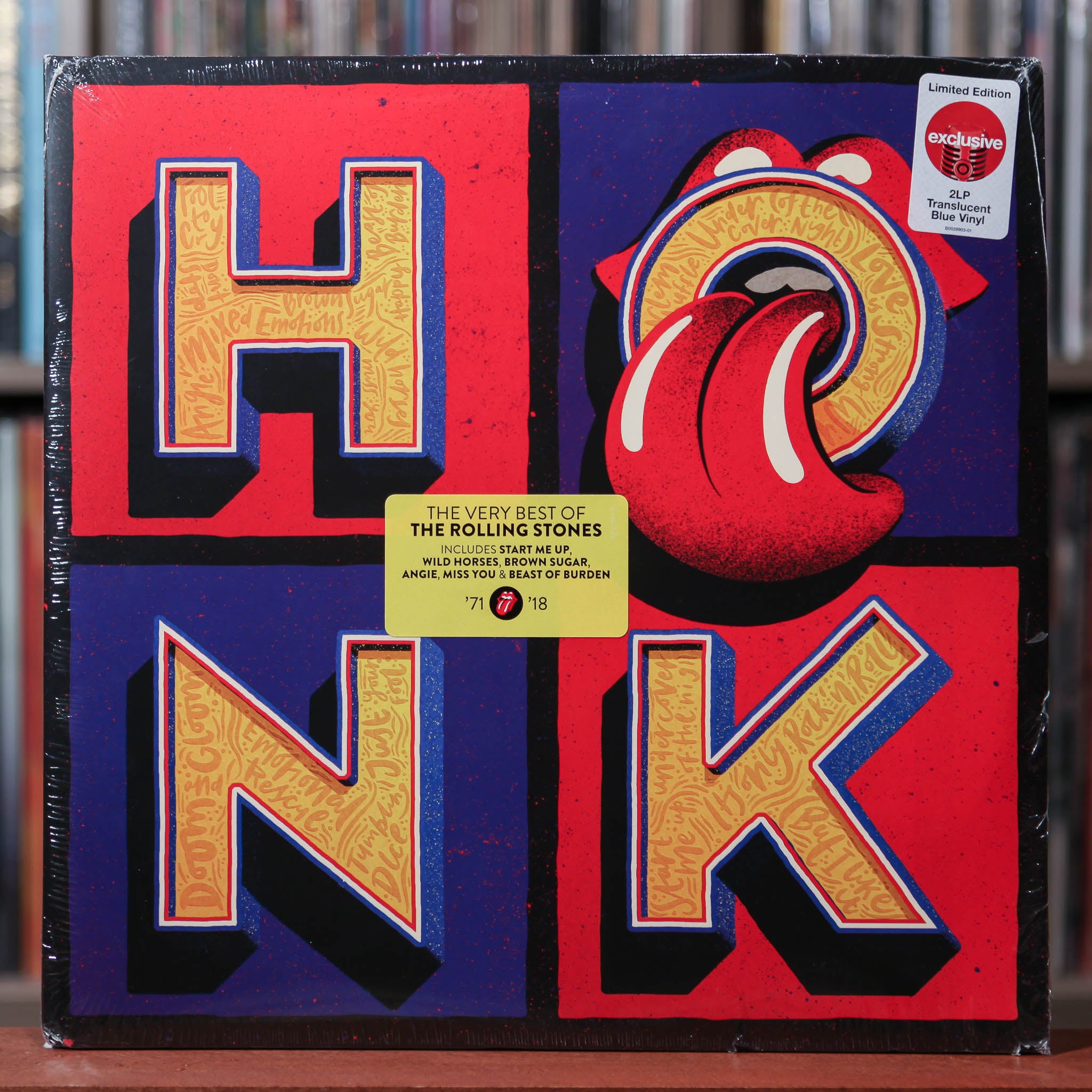 Rolling Stones - Honk - Blue Vinyl - 2LP - 2019 Interscope, SEALED