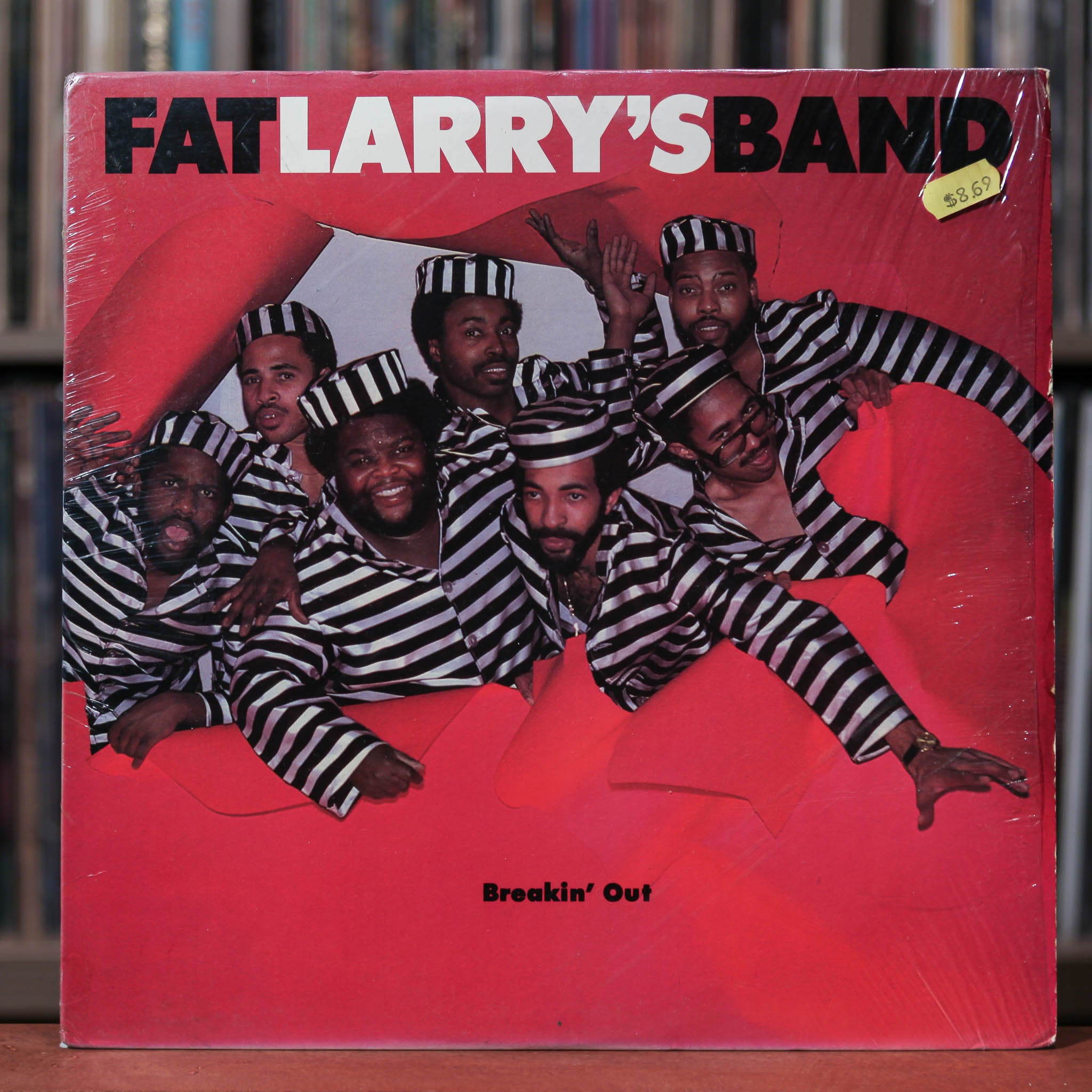 Fat Larry's Band - Breakin' Out - 1982 WMOT, VG/VG+ w/Shrink