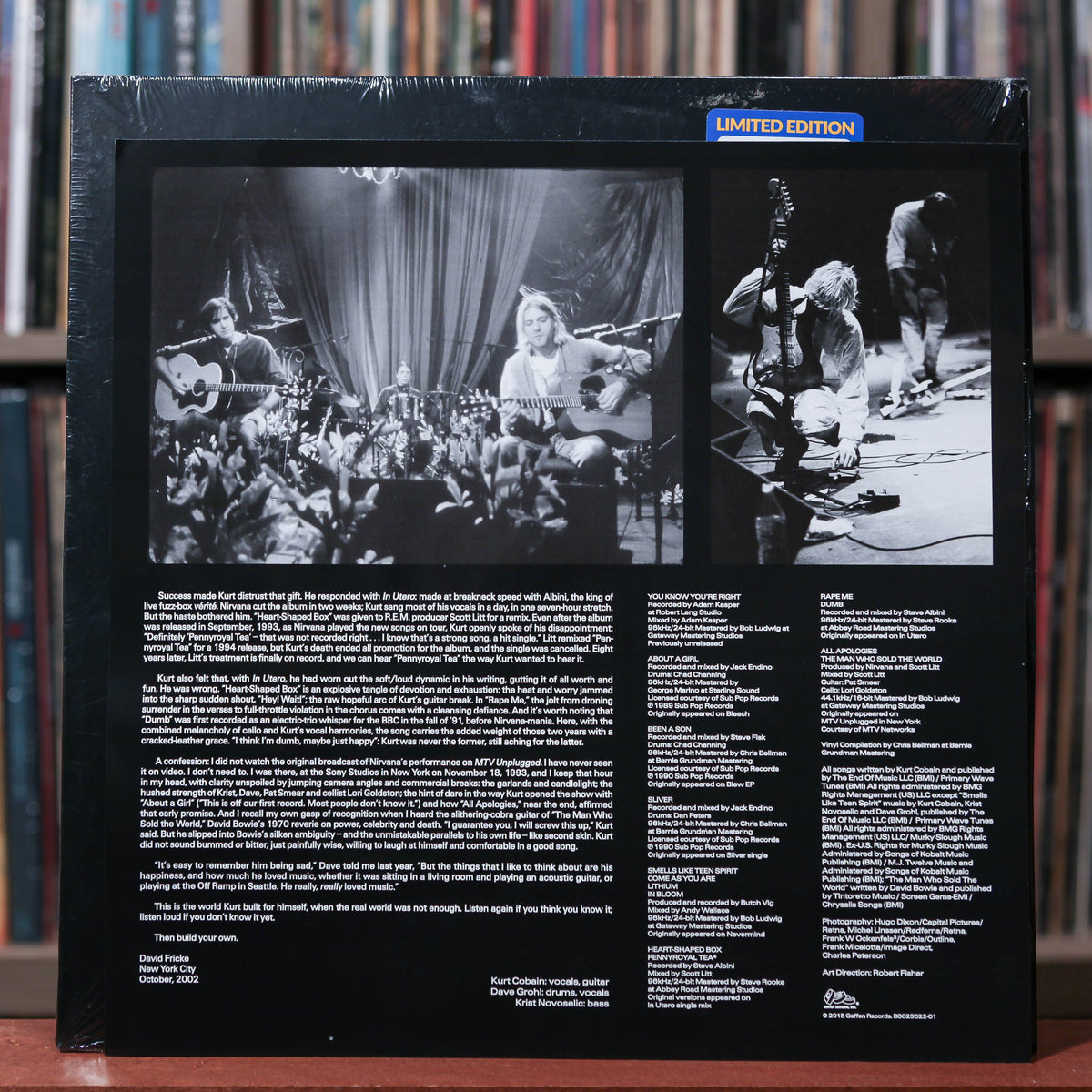 Nirvana - Nirvana - Smoke Color Vinyl - 2020 DGC, NM/NM