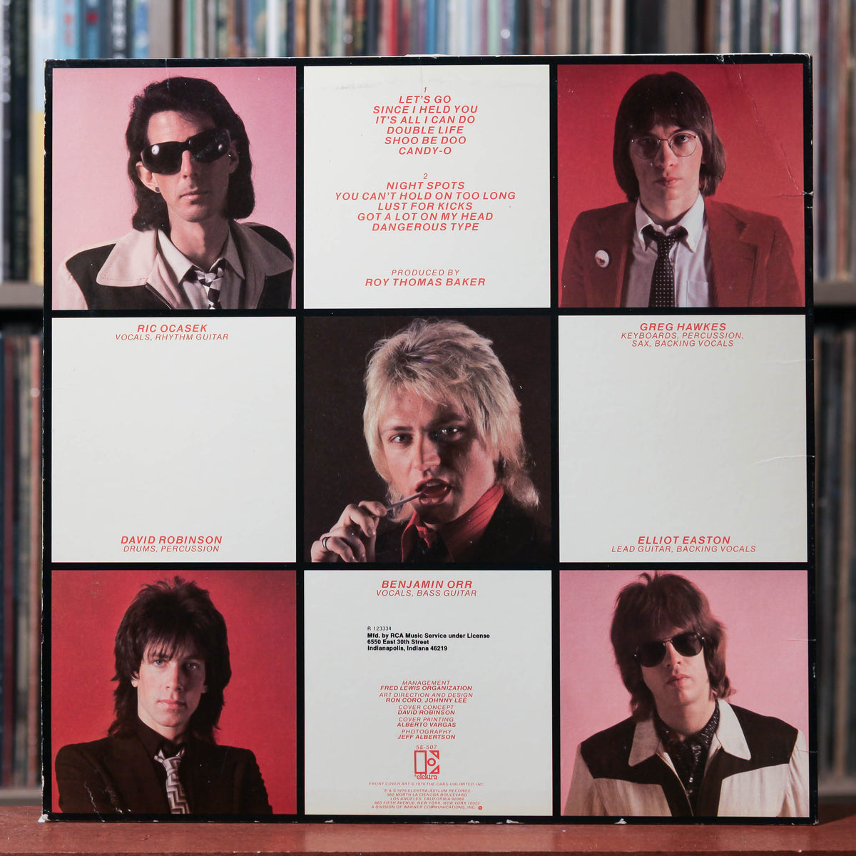 The Cars - Candy-O - 1979 Elektra, VG/VG