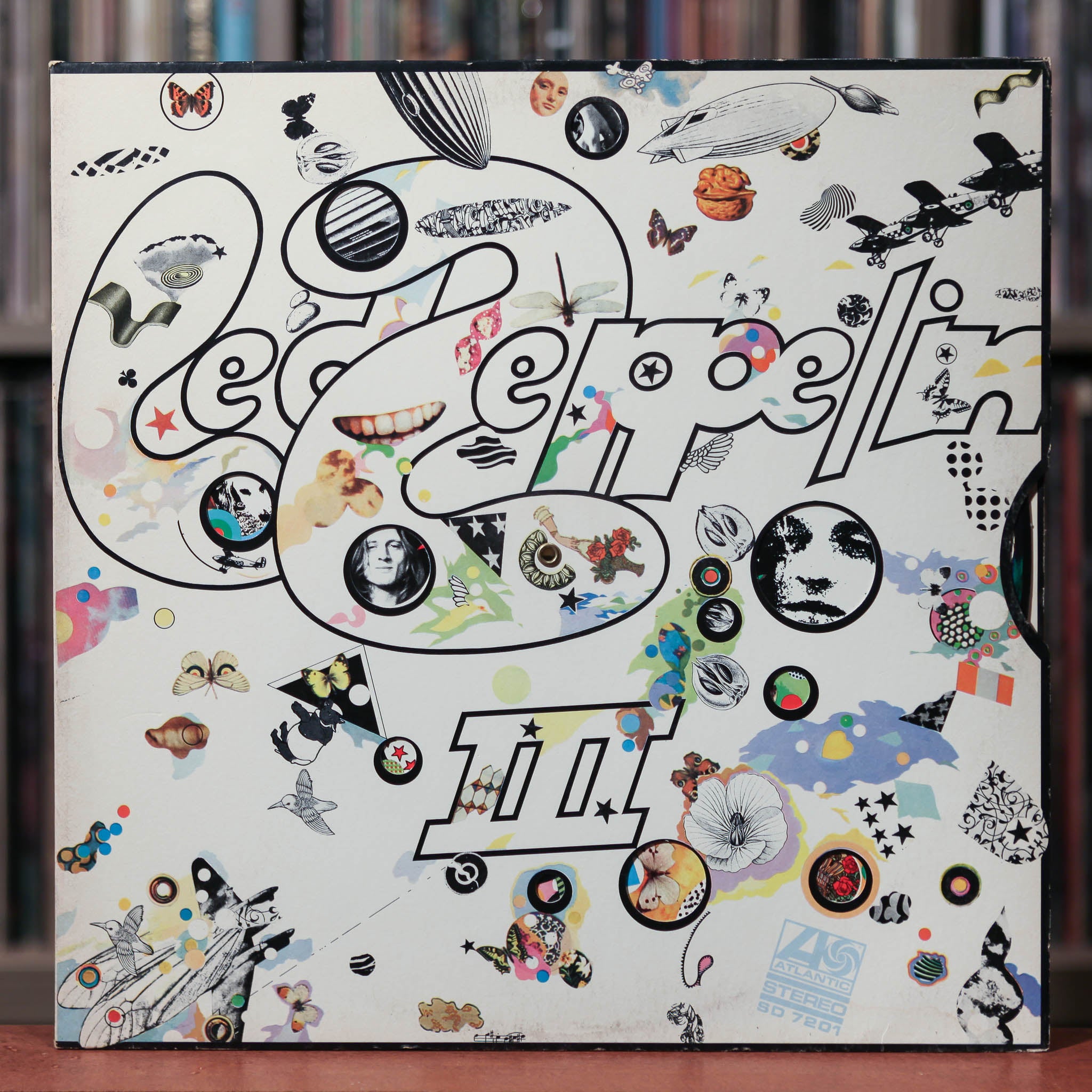 Led Zeppelin - III - 1970 Atlantic, EX/VG