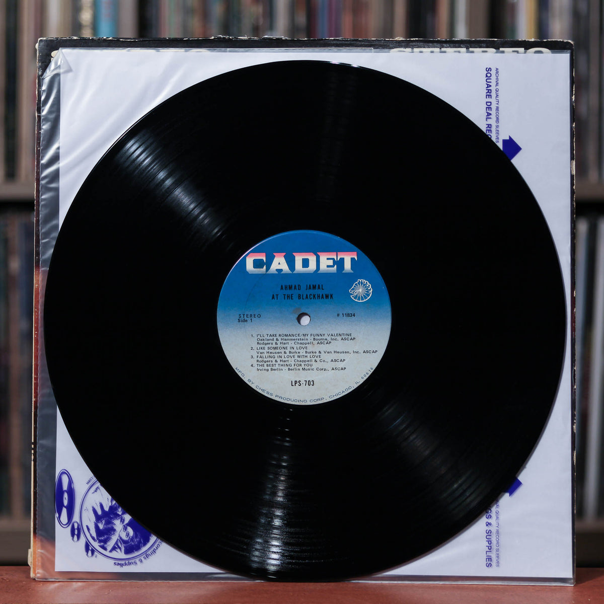 Ahmad Jamal - Ahmad Jamal At The Blackhawk - 1965 Cadet , VG/VG+