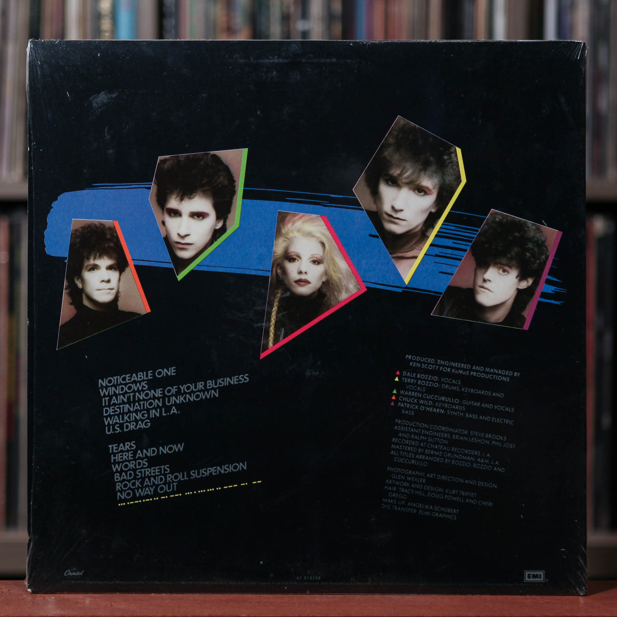 Missing Persons – Spring Session M - 1982 Capitol, EX/EX w/Shrink