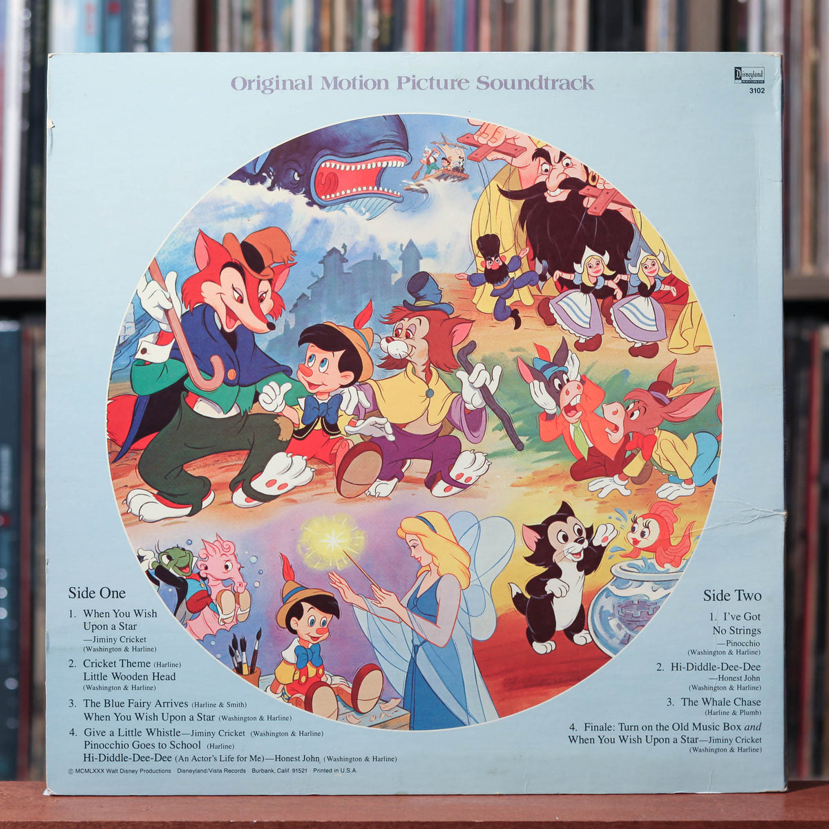 Various - Walt Disney's "Pinocchio" - Motion Picture Soundtrack - PIC