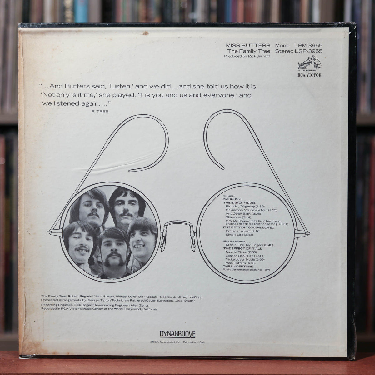 MIss Butters - The Family Tree - 1968 RCA Victor, VG+/VG+
