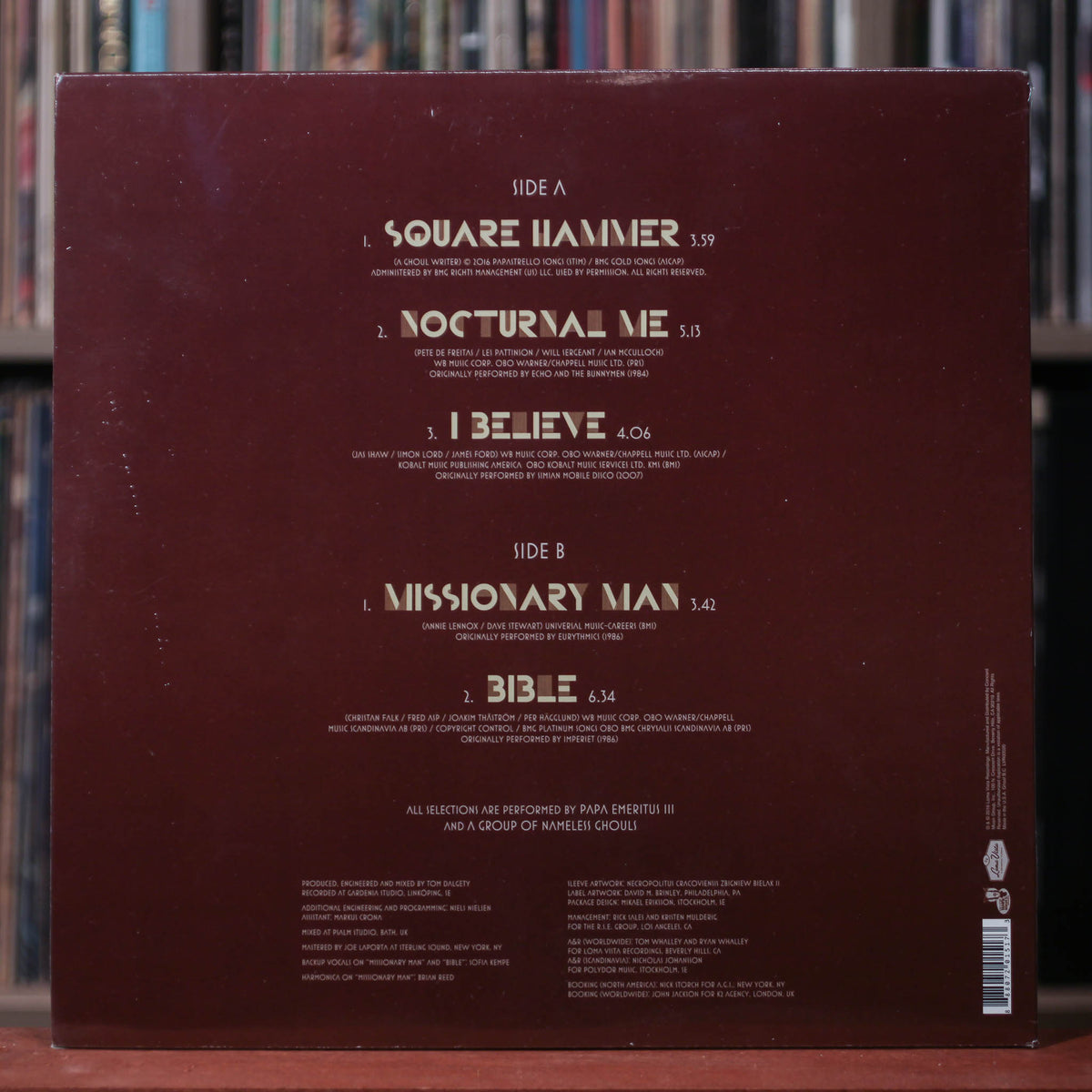 Ghost - Popestar - EP - 2016 Loma Vista, SEALED