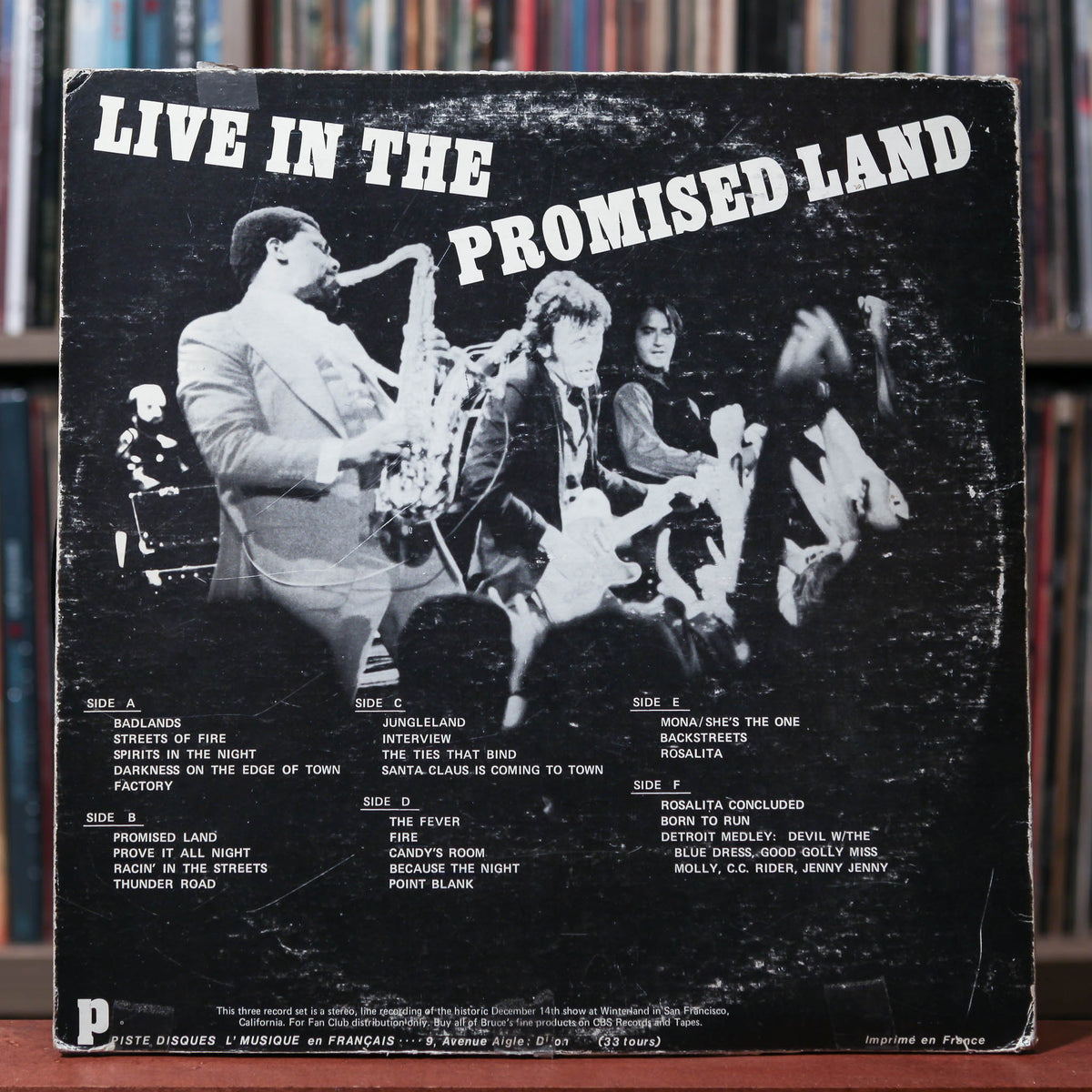 Bruce Springsteen - Winterland, 1978 (Live In The Promised Land) - RAR