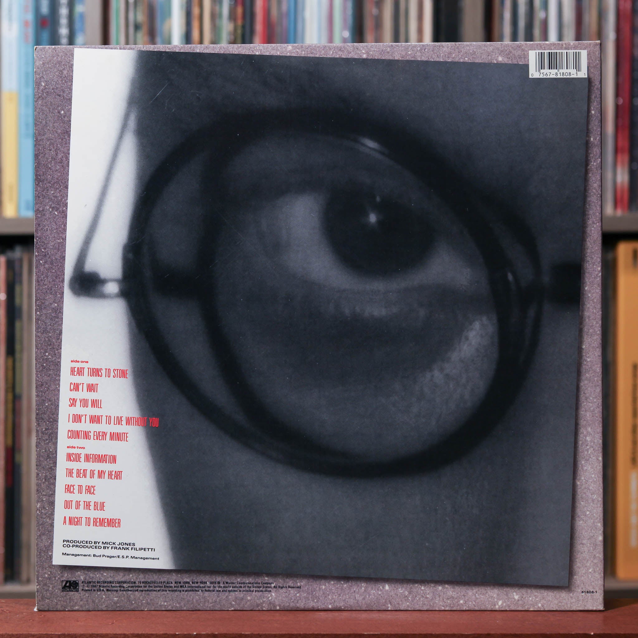 foreigner inside information vinyl