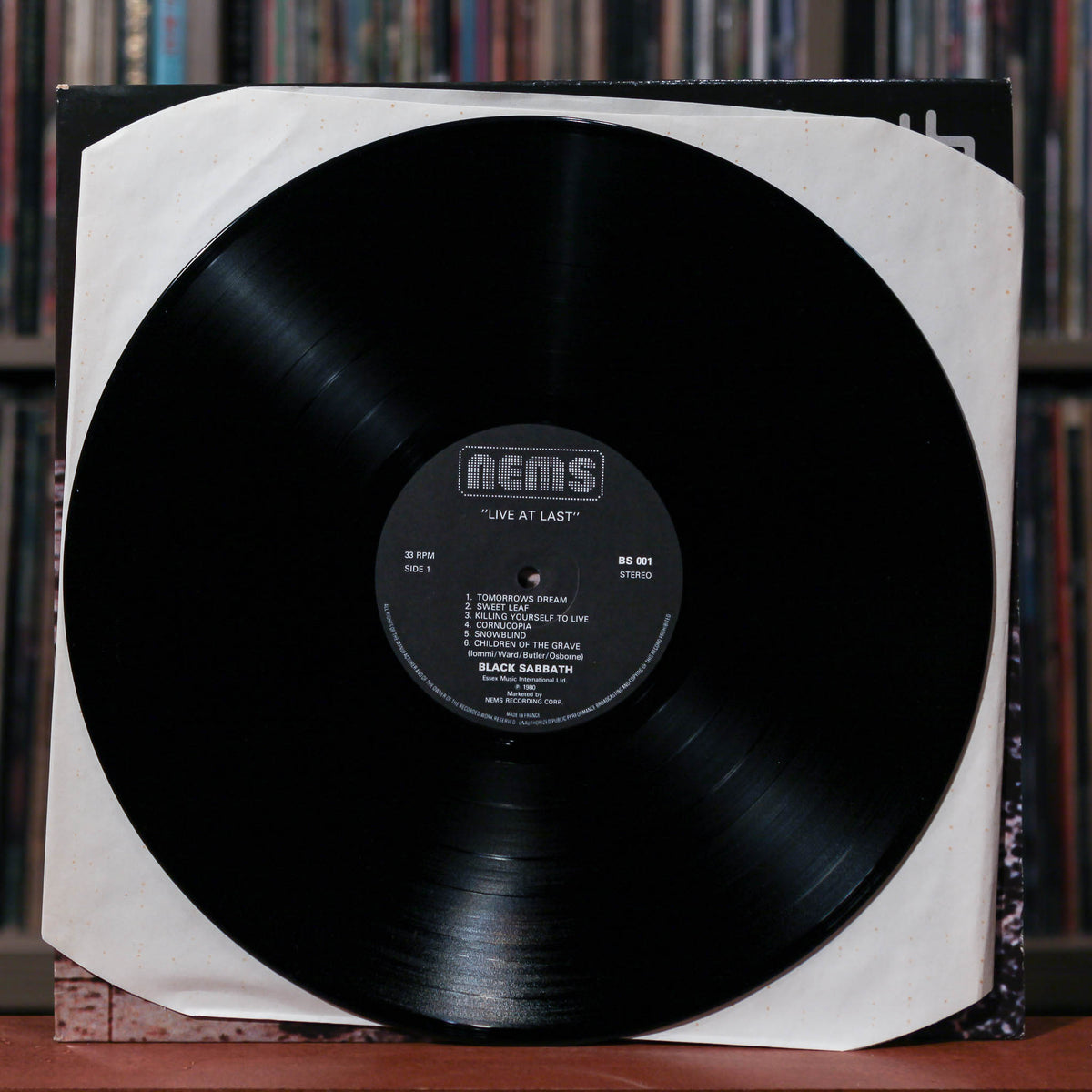 Black Sabbath - Live At Last - 1980 Nems, EX/EX