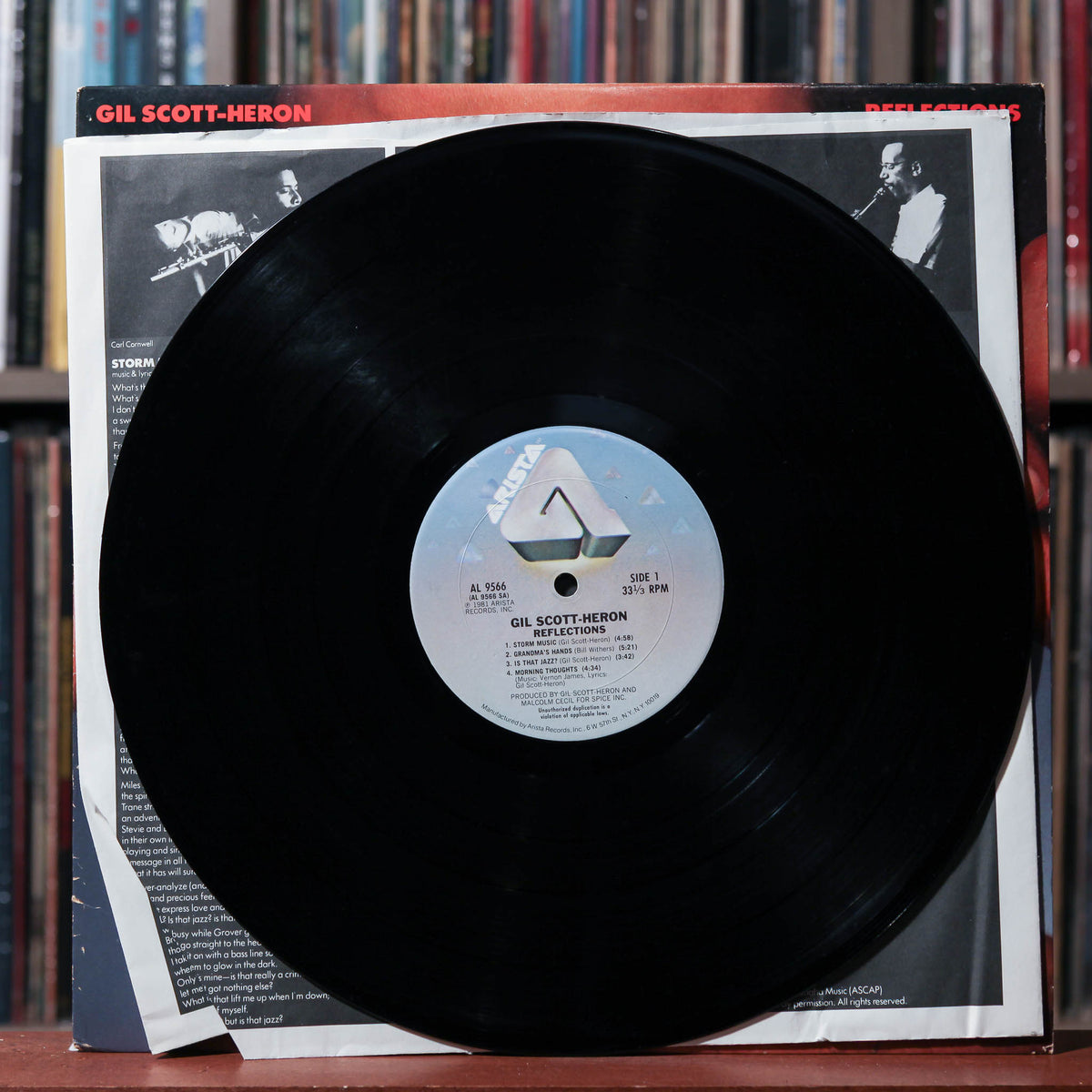 Gil Scott-Heron - Reflections - 1981 Arista, VG/VG