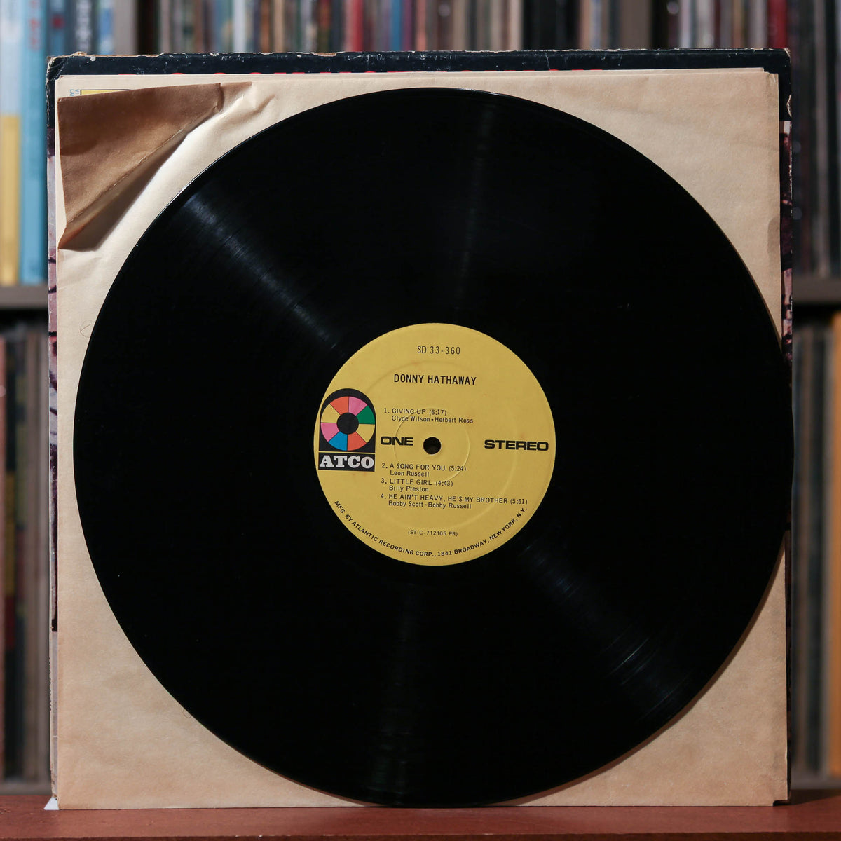 Donny Hathaway - Donny Hathaway - 1971 ATCO Records, VG/VG