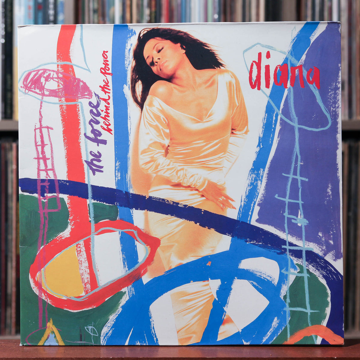 Diana Ross - The Force Behind The Power - UK 1991 EMI, VG+/NM