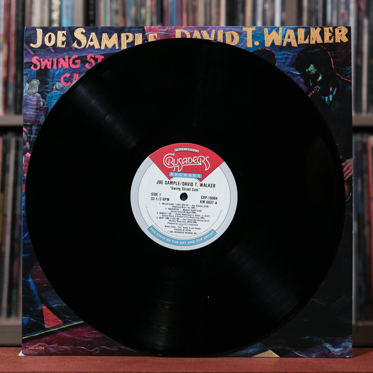 Joe Sample - Swing Street Cafe - 1981 Crusaders Records, EX/EX