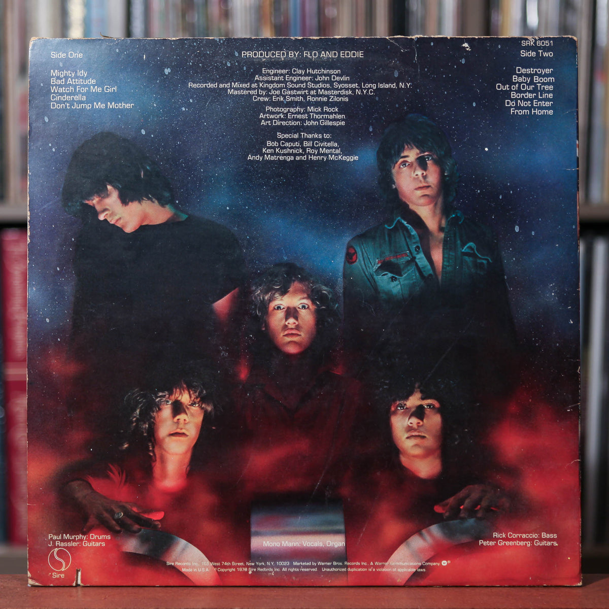 DMZ - Self-Titled - 1978 Sire, VG/VG