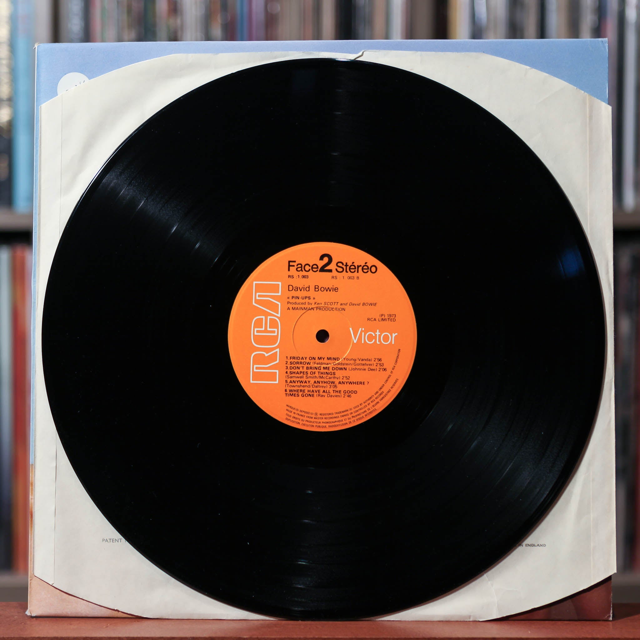David Bowie - Pinups - UK - 1973 RCA, VG+/VG+