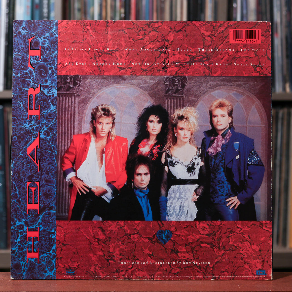 Heart - Heart - 1985 Capitol Records, VG+/VG