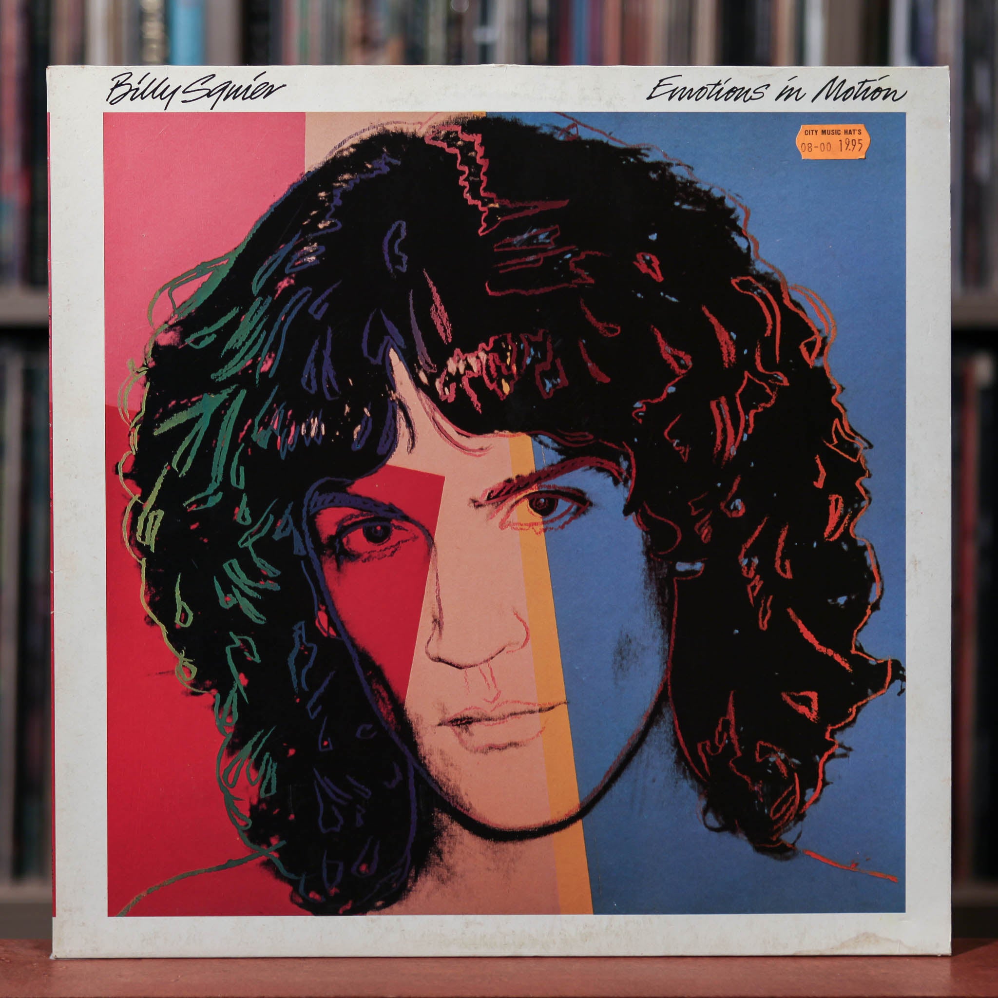 Billy Squier - Emotions In Motion - 1982 Capitol German GEMA