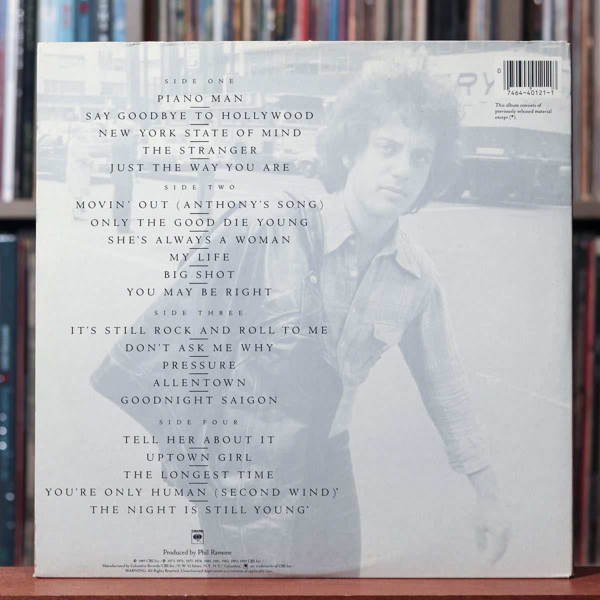Billy Joel - Greatest Hits Volume I & Volume II - 2LP 1985 Columbia, V
