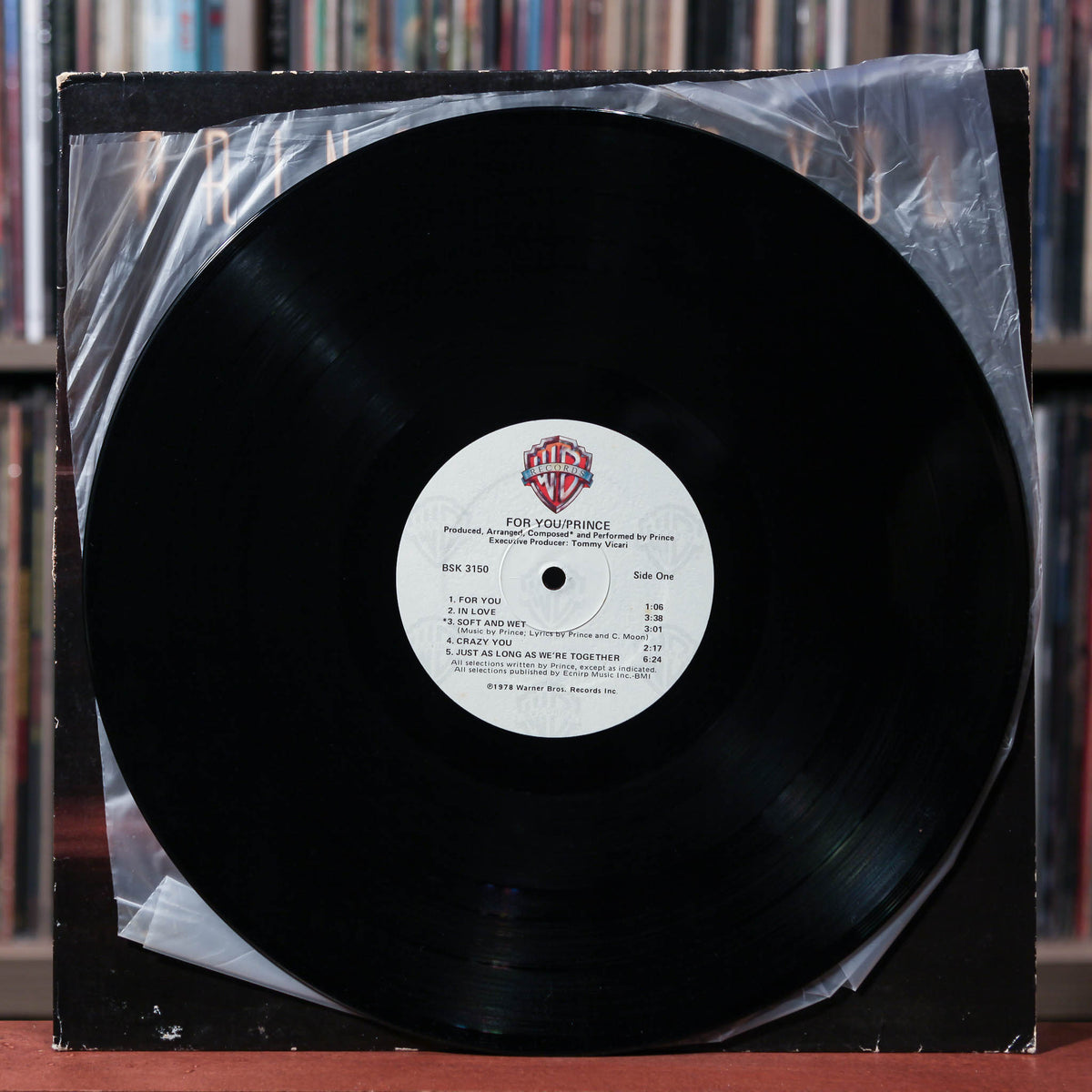 Prince - For You - 1978 Warner Bros. Records, VG+/VG+