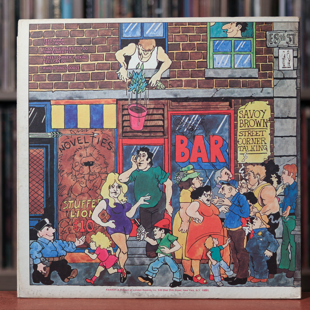 Savoy Brown - Street Corner Talking - 1971 Parrot, EX/VG