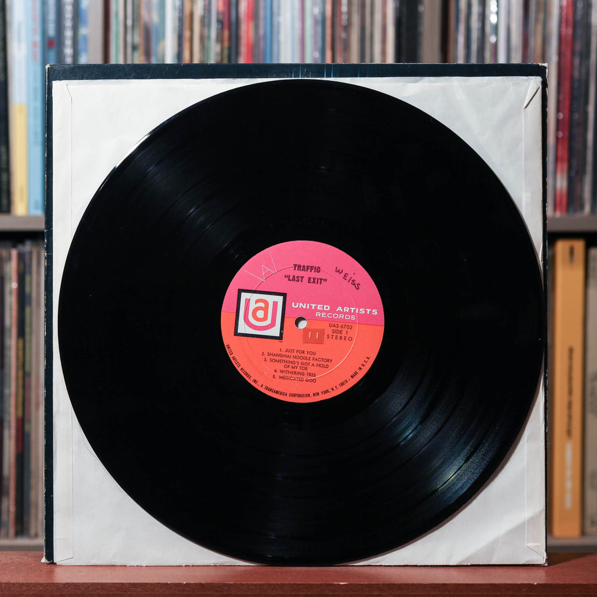 Traffic - Last Exit - 1969 United Artists Records
