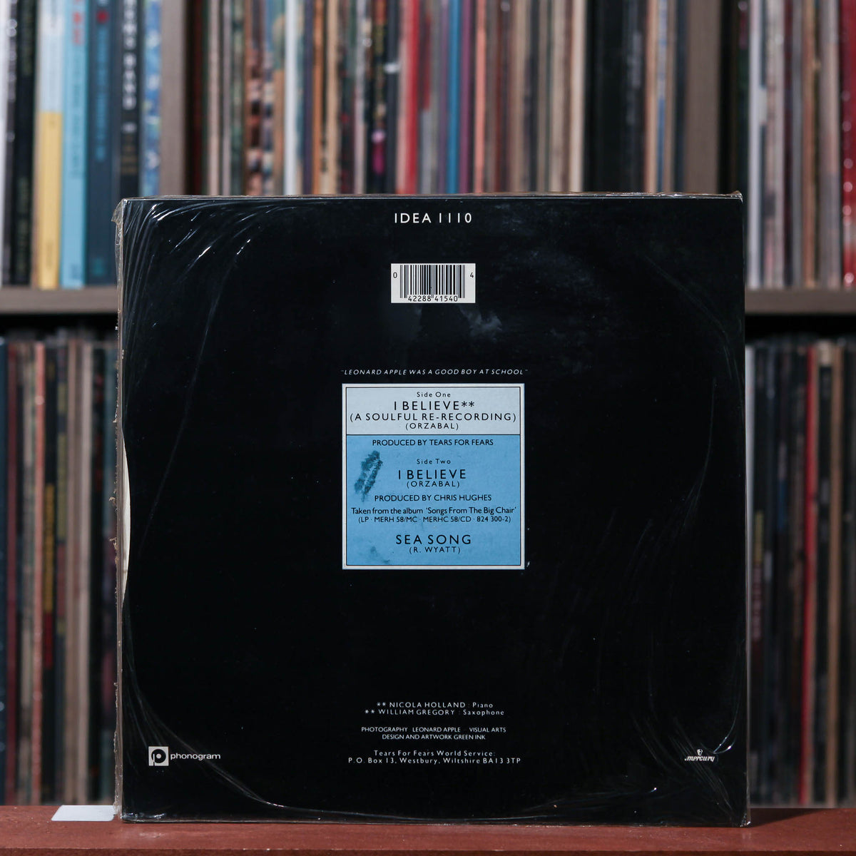 Tears For Fears - I believe (A Soulful Re-Recording) - UK 10" 1985 Mer