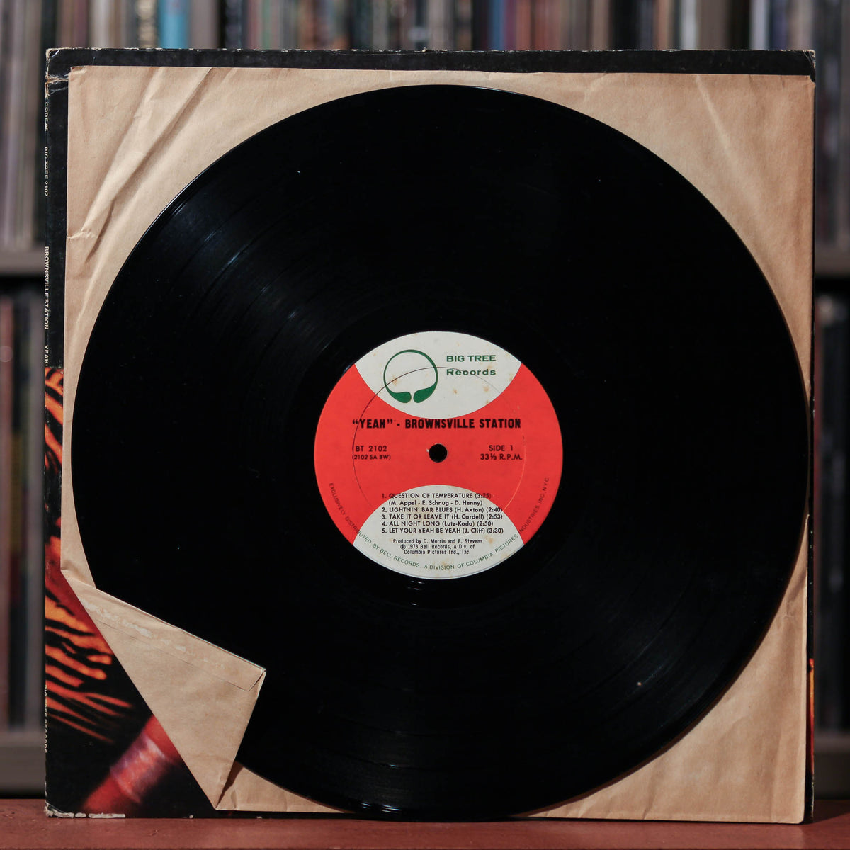 Brownsville Station - Yeah! - 1973 Big Tree Records, VG/VG+