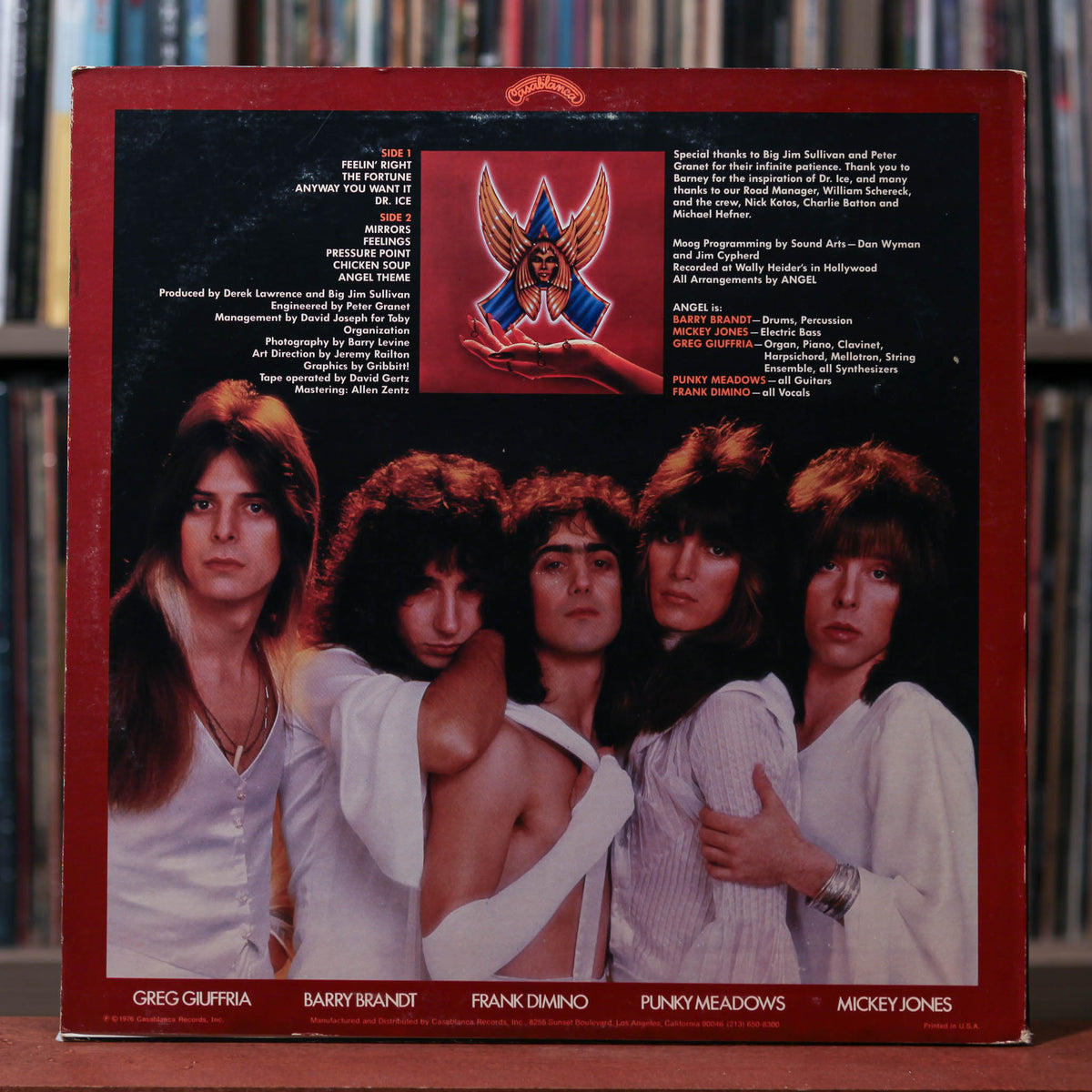 Angel - Helluva Band - 1976 Casablanca, VG/VG