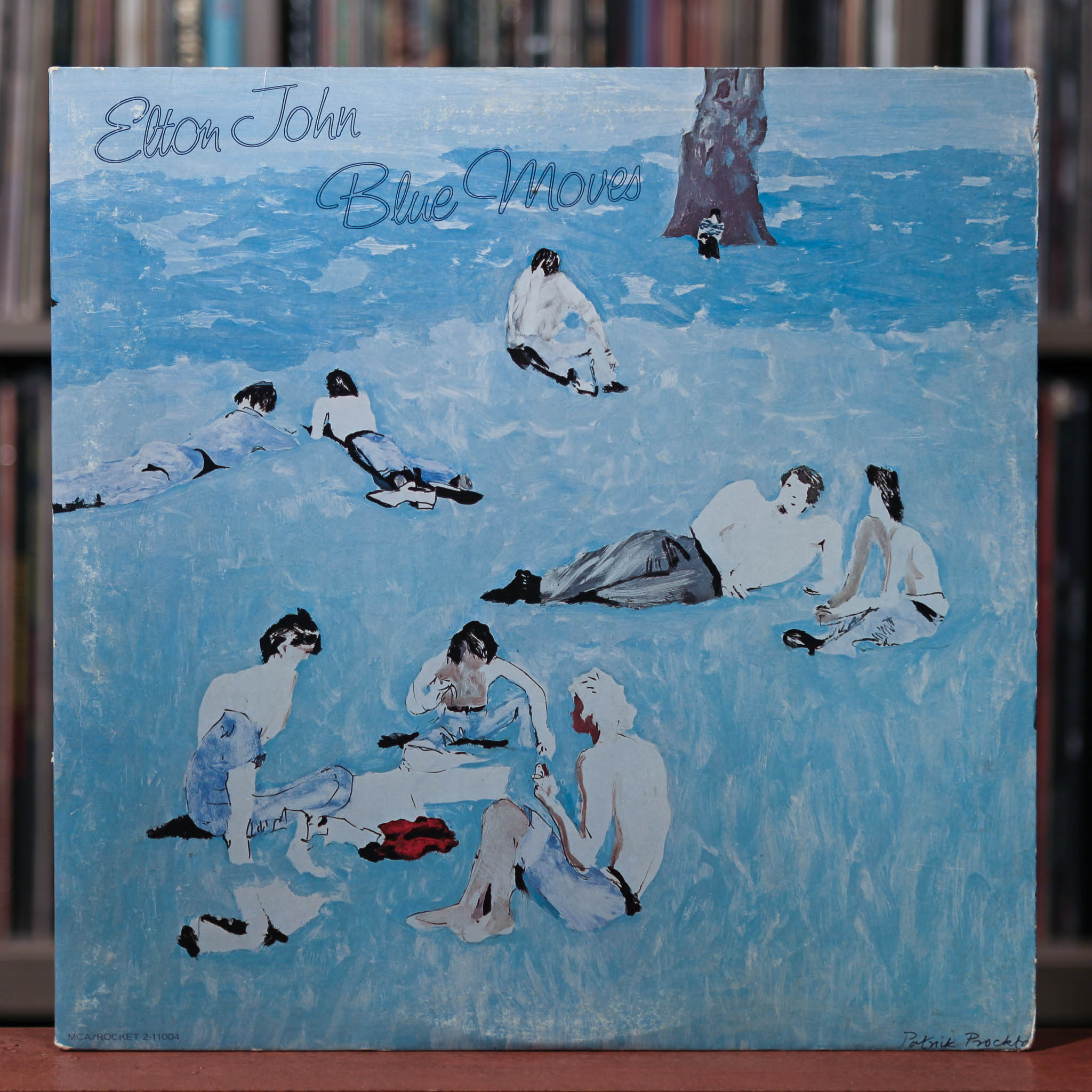 Elton John - Blue Moves - 2LP - 1976 MCA, VG+/VG