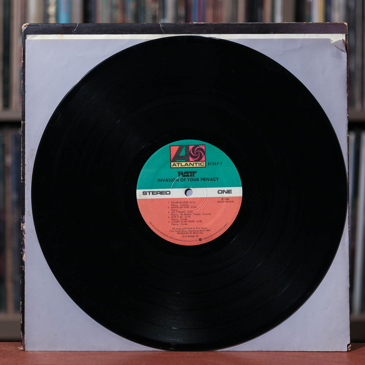 Ratt - Invasion Of Your Privacy - 1985 Atlantic, VG/VG