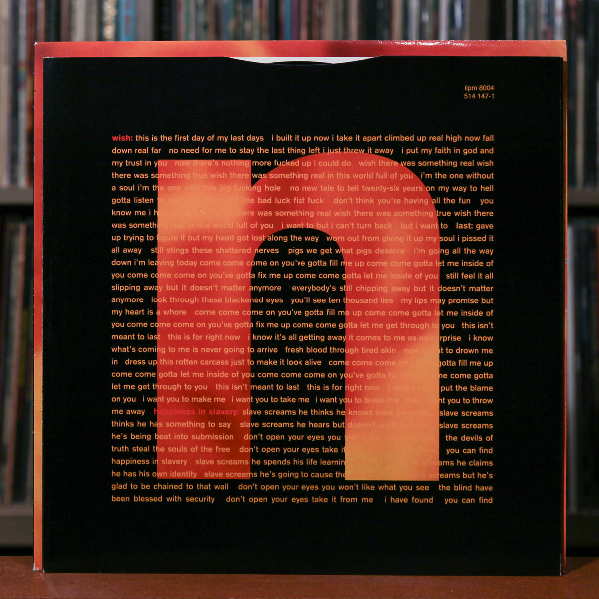 Nine Inch Nails - Broken - 1992 Island Records, VG+/VG+