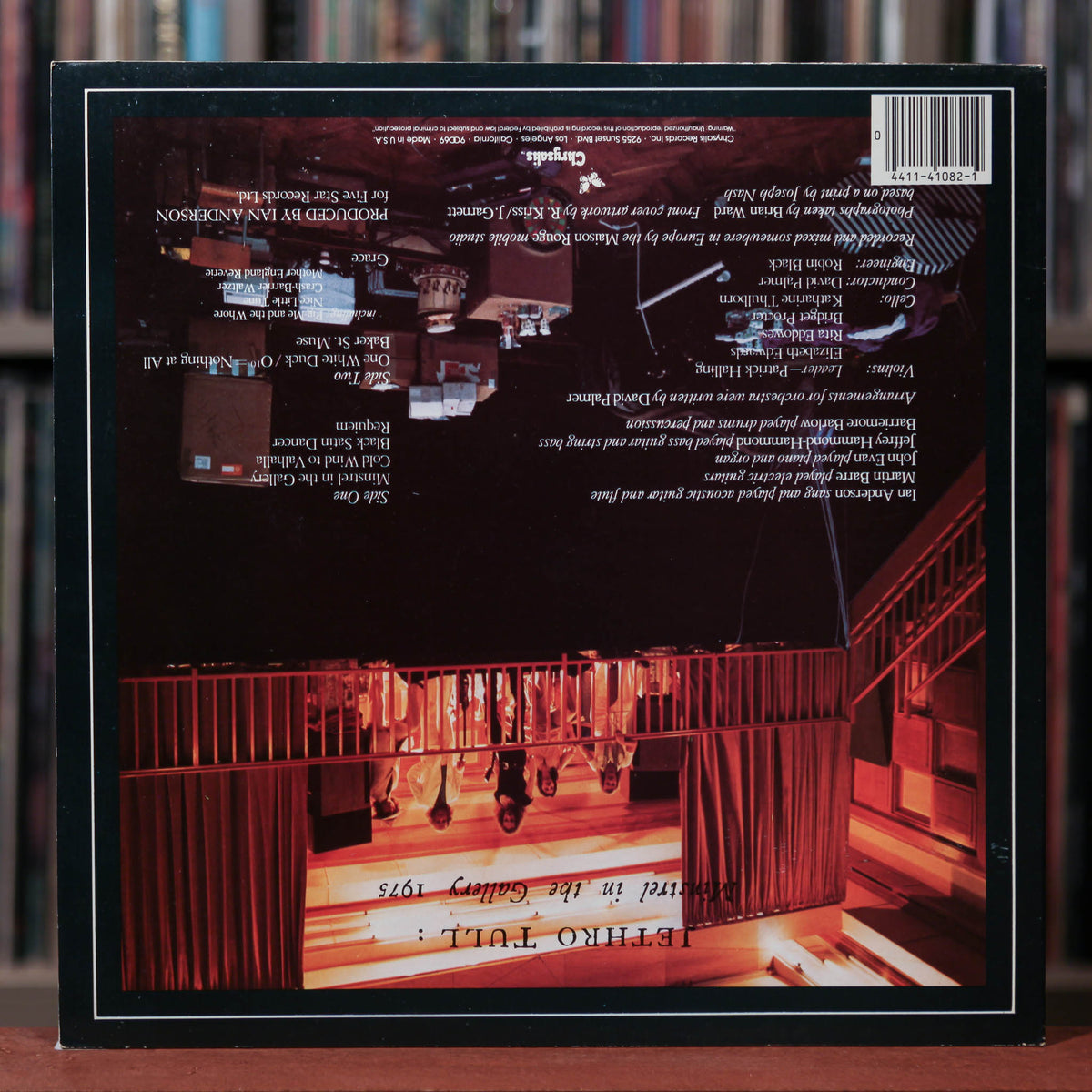 Jethro Tull - Minstrel in the Gallery - 1975 Chrysalis, VG+/EX