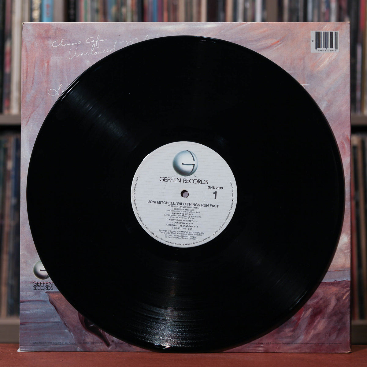 Joni Mitchell - Wild Things Run Fast - 1982 Geffen, VG+/Strong VG