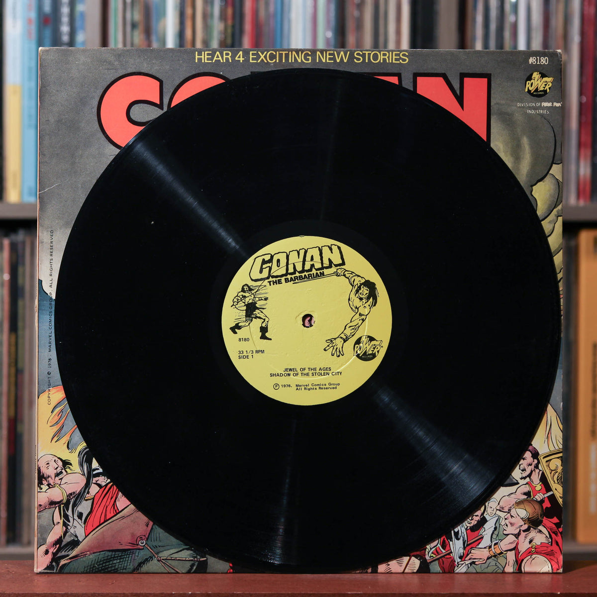 Unknown Artist - Conan The Barbarian - 1976 Power Records, VG+/VG+