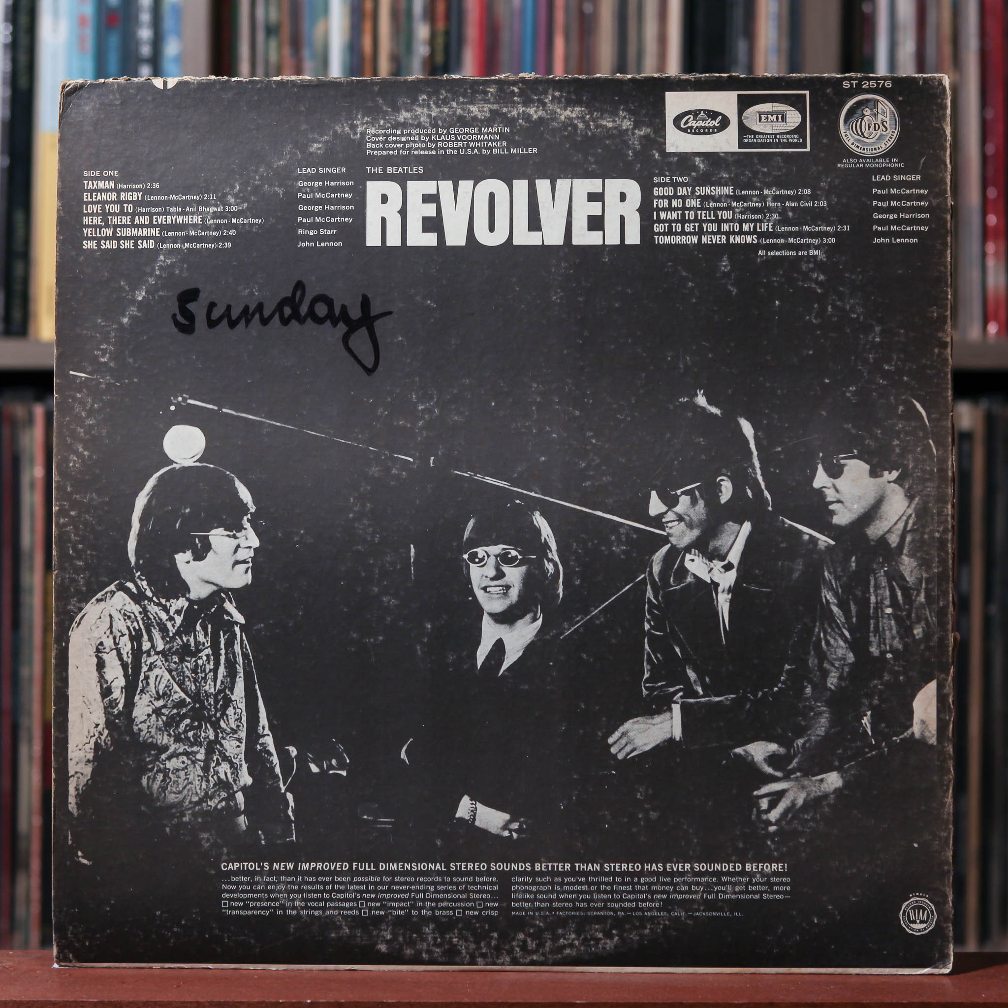 The Beatles - Revolver - 1969 Capitol Records, VG/VG